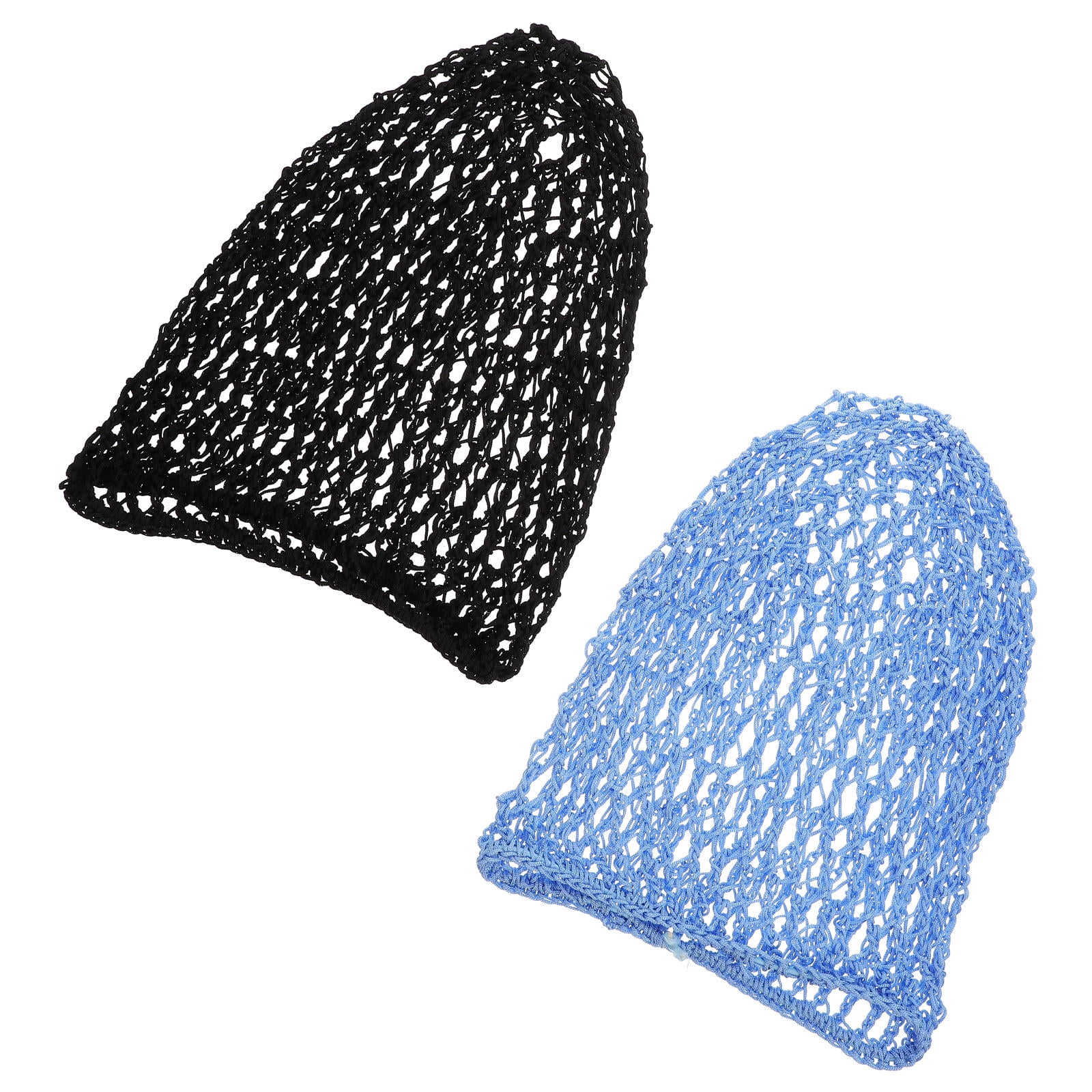 FONDOTIN 2Pcs Netted Hair Hats with Crochet Design for Summer Use by ...