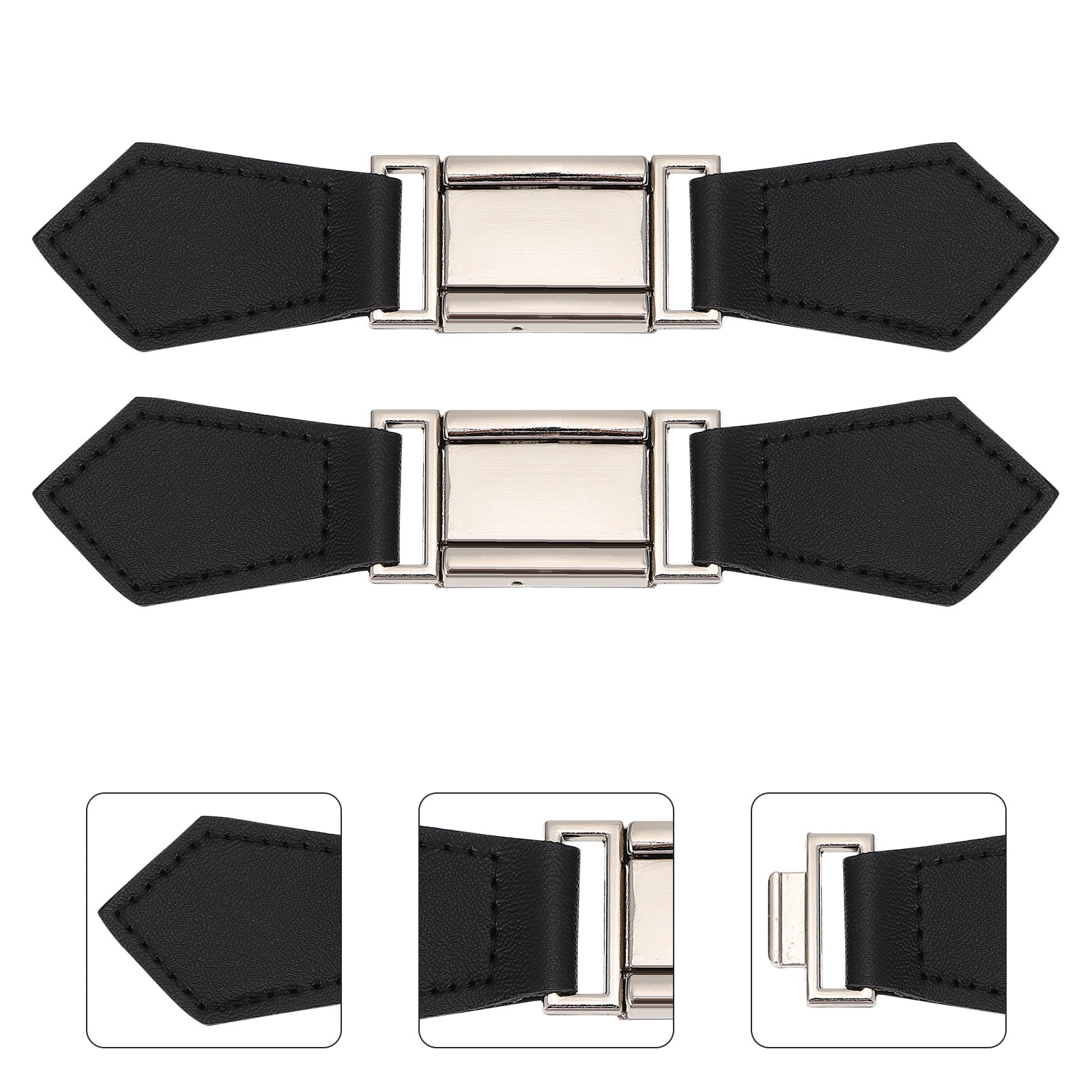 FONDOTIN 2Pcs Toggle Buckles Metal Coat Closure Buttons for Collars and ...