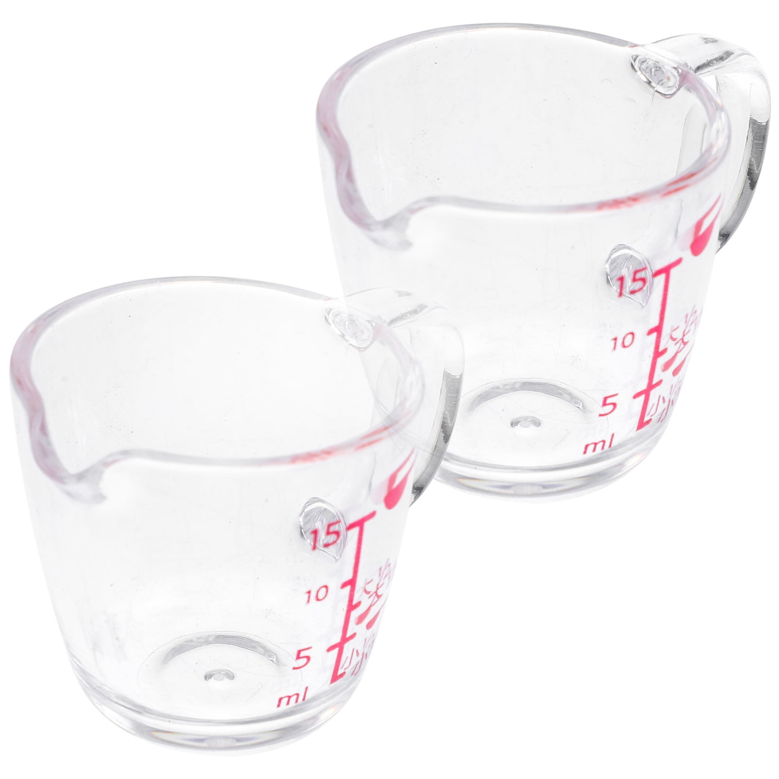 FONDOTIN 2Pcs Small Measuring Cup With Scale For Home Use By Housewives ...