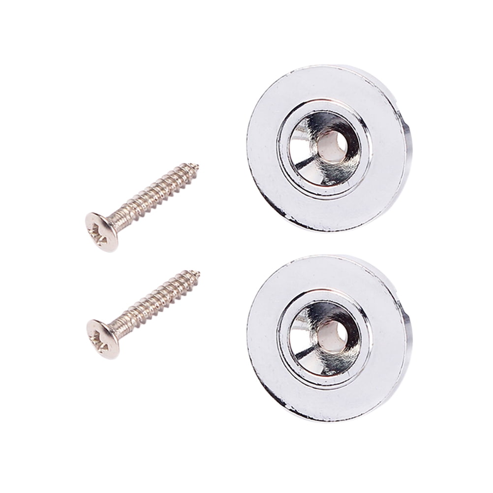 FONDOTIN 2Pcs Steel Plating Guitar String Retainer for Electric Guitar ...