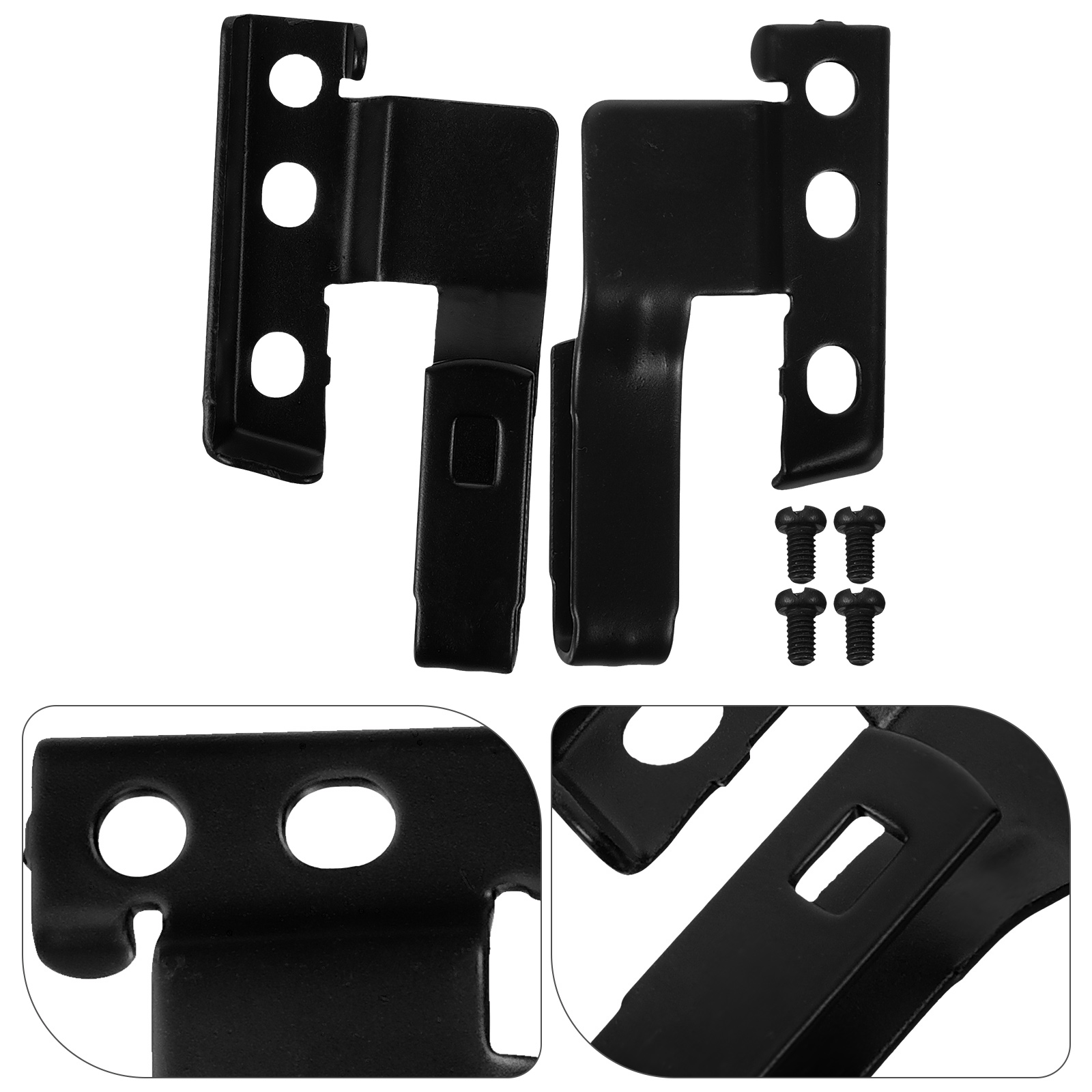 FONDOTIN 2Set Black Iron Car Wiper Arm Adapter for Various .97X0.98X0 ...