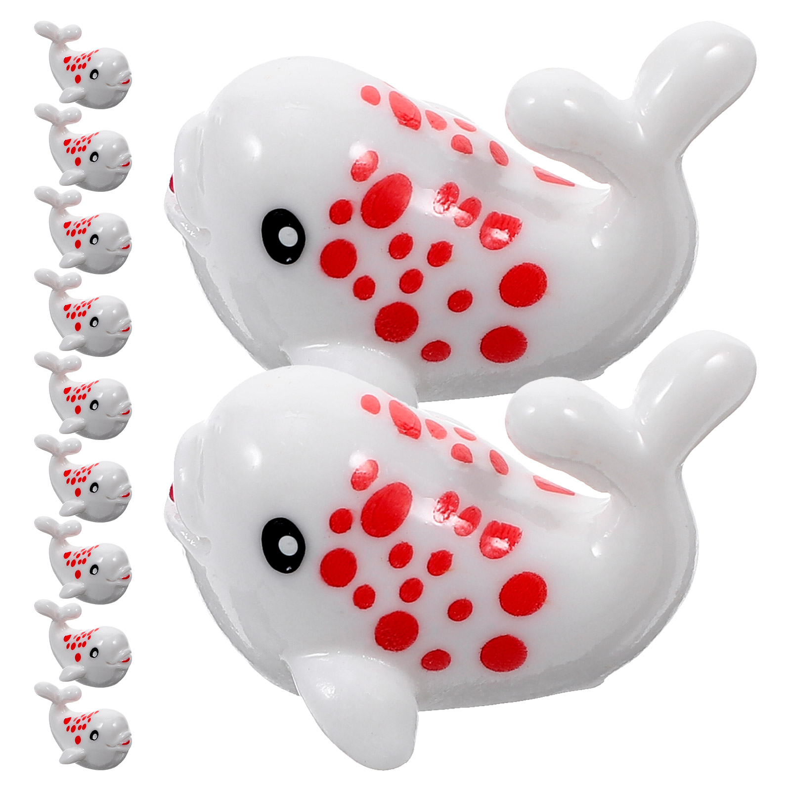 FONDOTIN 30 Pcs Miniature Whale Statue Sculpture Tiny Figurines ...