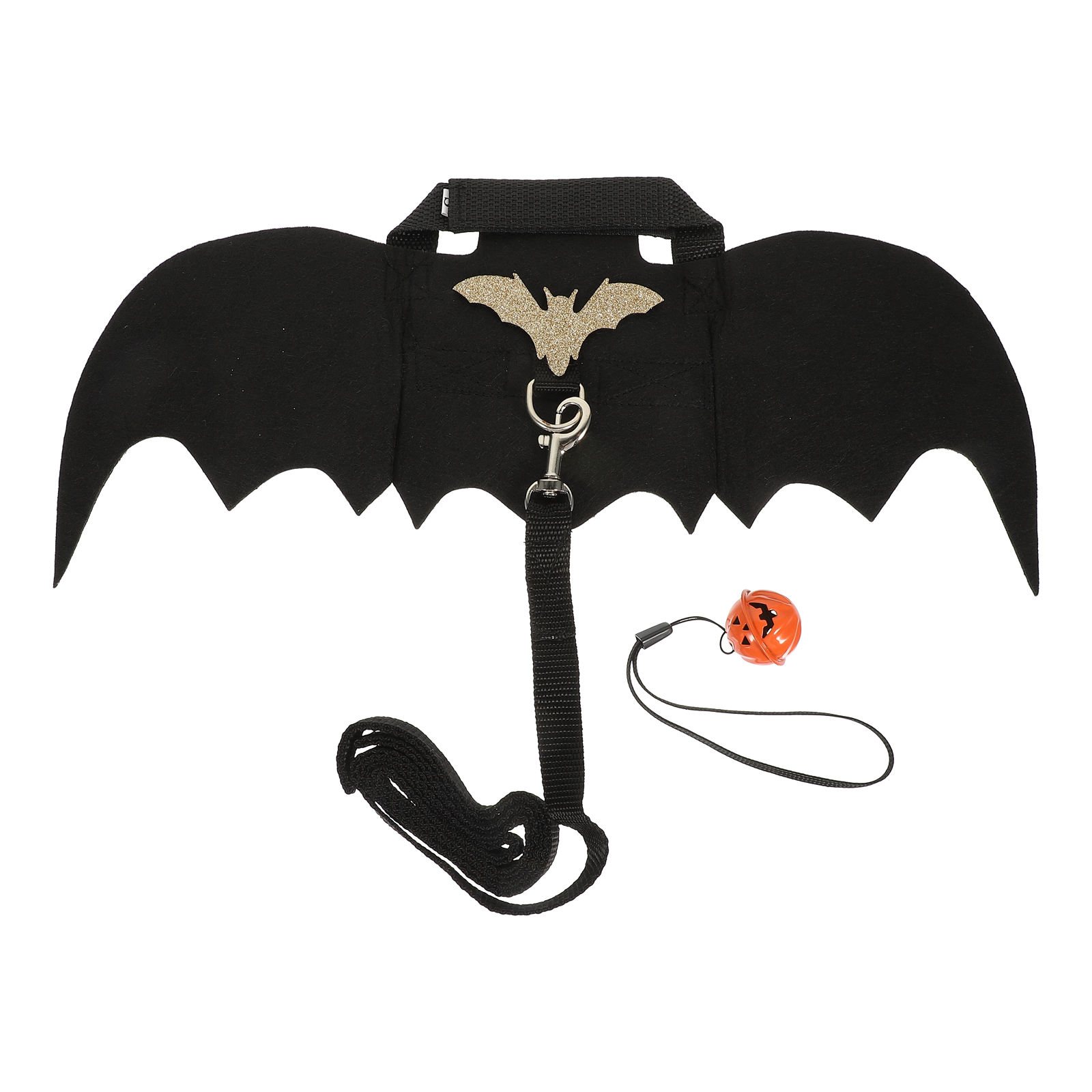 FONDOTIN 30Pcs Clothes For Bunnies In Black Felt Cloth With Bat Wings ...