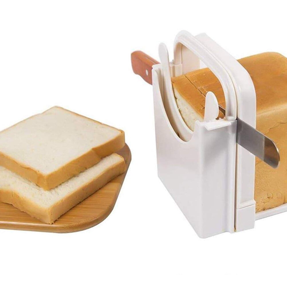 FONDOTIN 33Pack Bread Slicer with Foldable Design for Homemade Bread ...