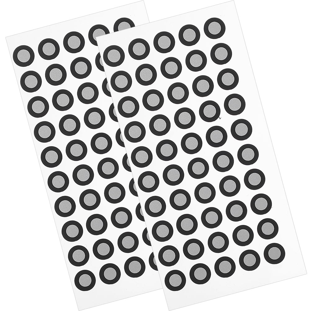 FONDOTIN 3D Scanning Reference Points Sheet Black Reflective Film for ...