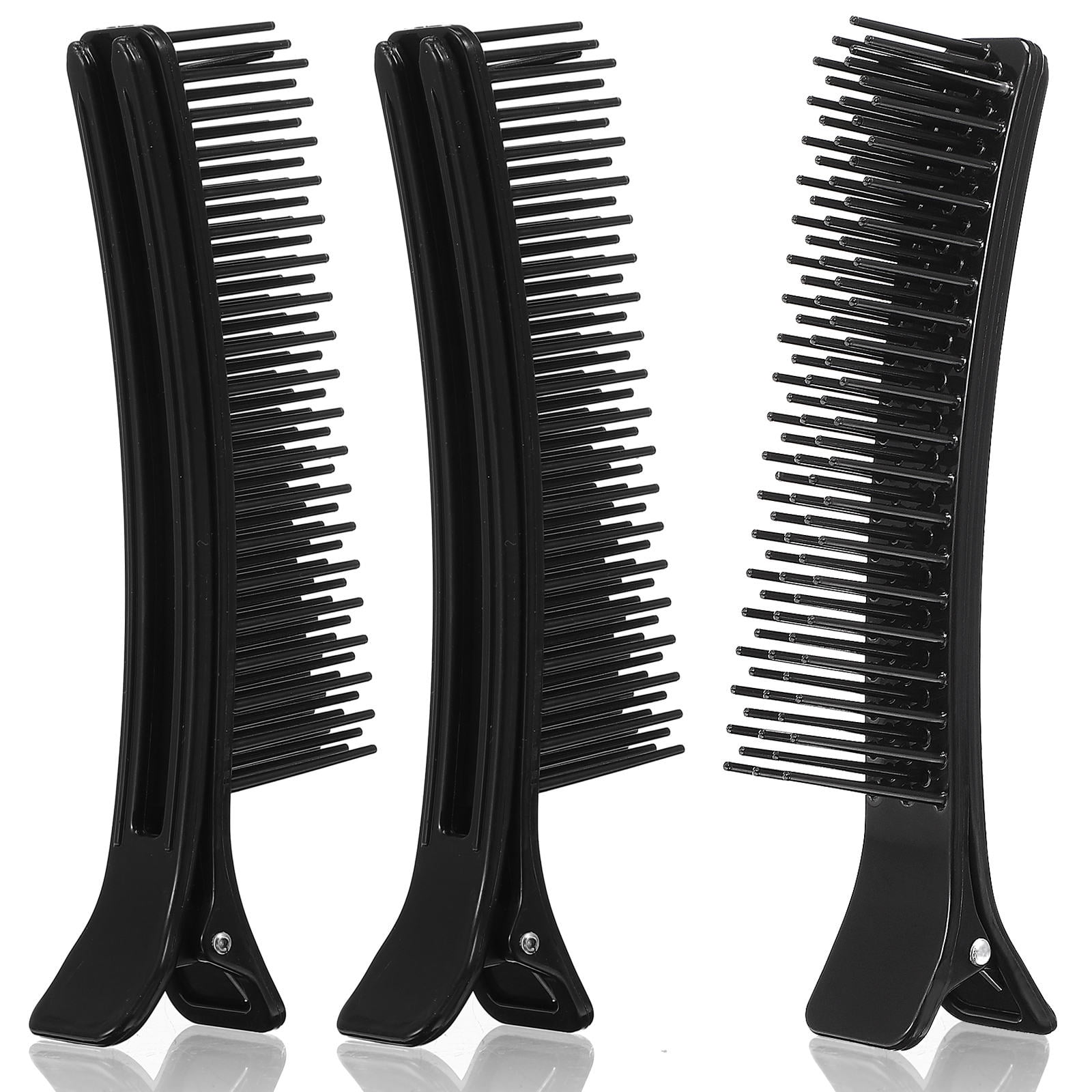 FONDOTIN 3Pcs Highlighting Hair Section Clip for Plastic for Salon Use ...