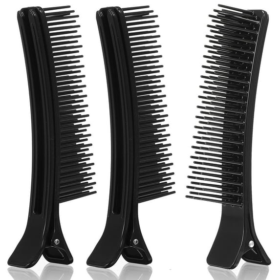 FONDOTIN 3Pcs Highlighting Hair Section Clip for Plastic for Salon Use ...