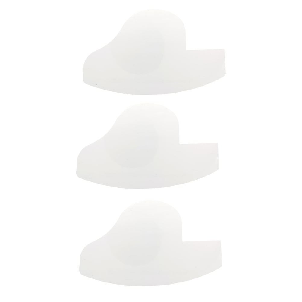 FONDOTIN 3Set Hairline Enhancing Cards for Men White PVC Rectangle ...