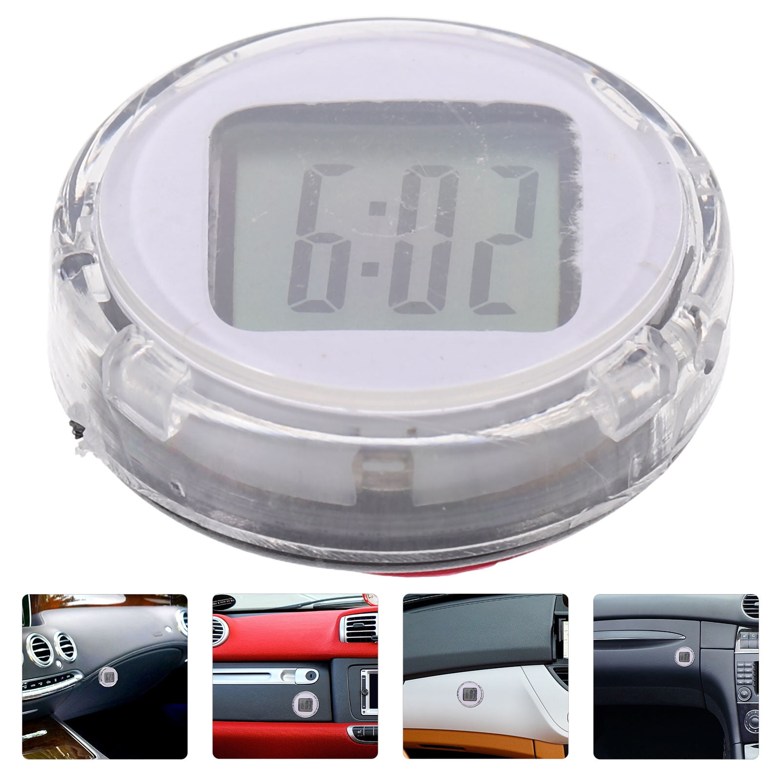 FONDOTIN Automotive Clock Mini Motorcycle Clocks White Movement 3Pcs ...