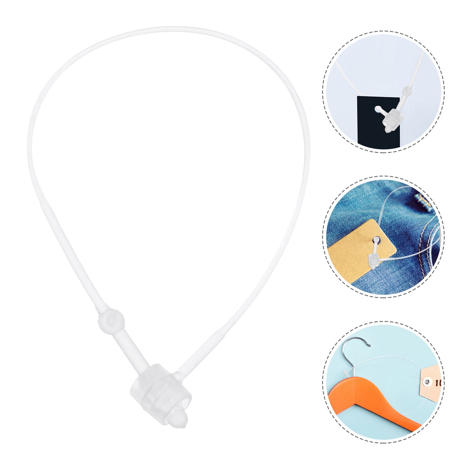 FONDOTIN 5000Pcs Plastic Tag Fastener for Tag Attachment Clothing and ...