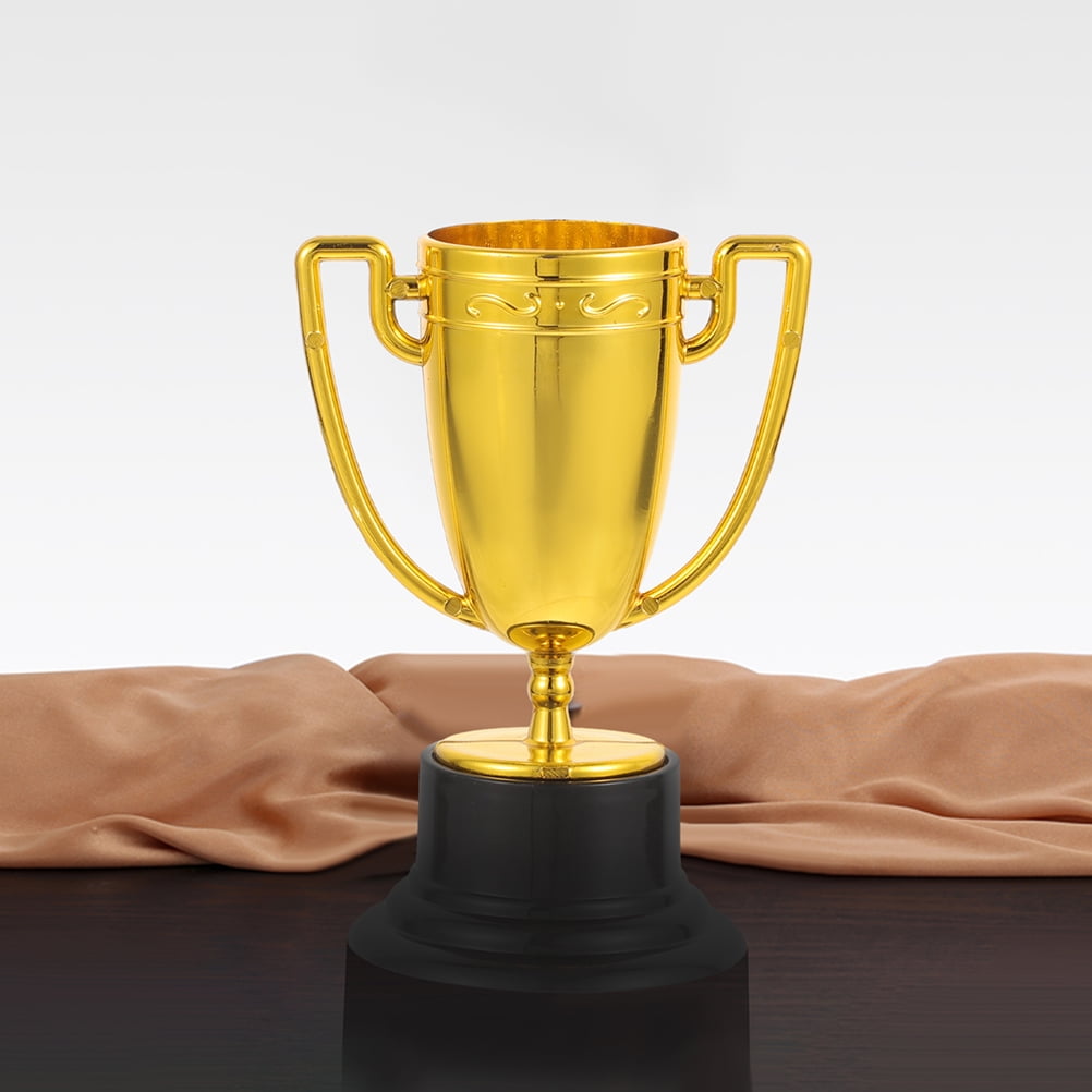 FONDOTIN Trophy Cup Golden 6Pcs 3.2X2.2X1.8In - Walmart.com