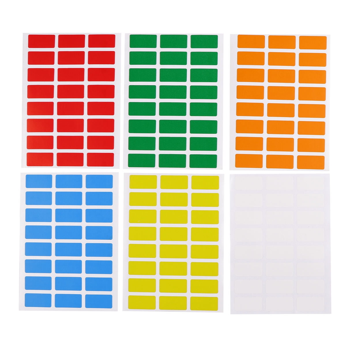 FONDOTIN 6Pcs Different Color Coded Stickers for General Users ...