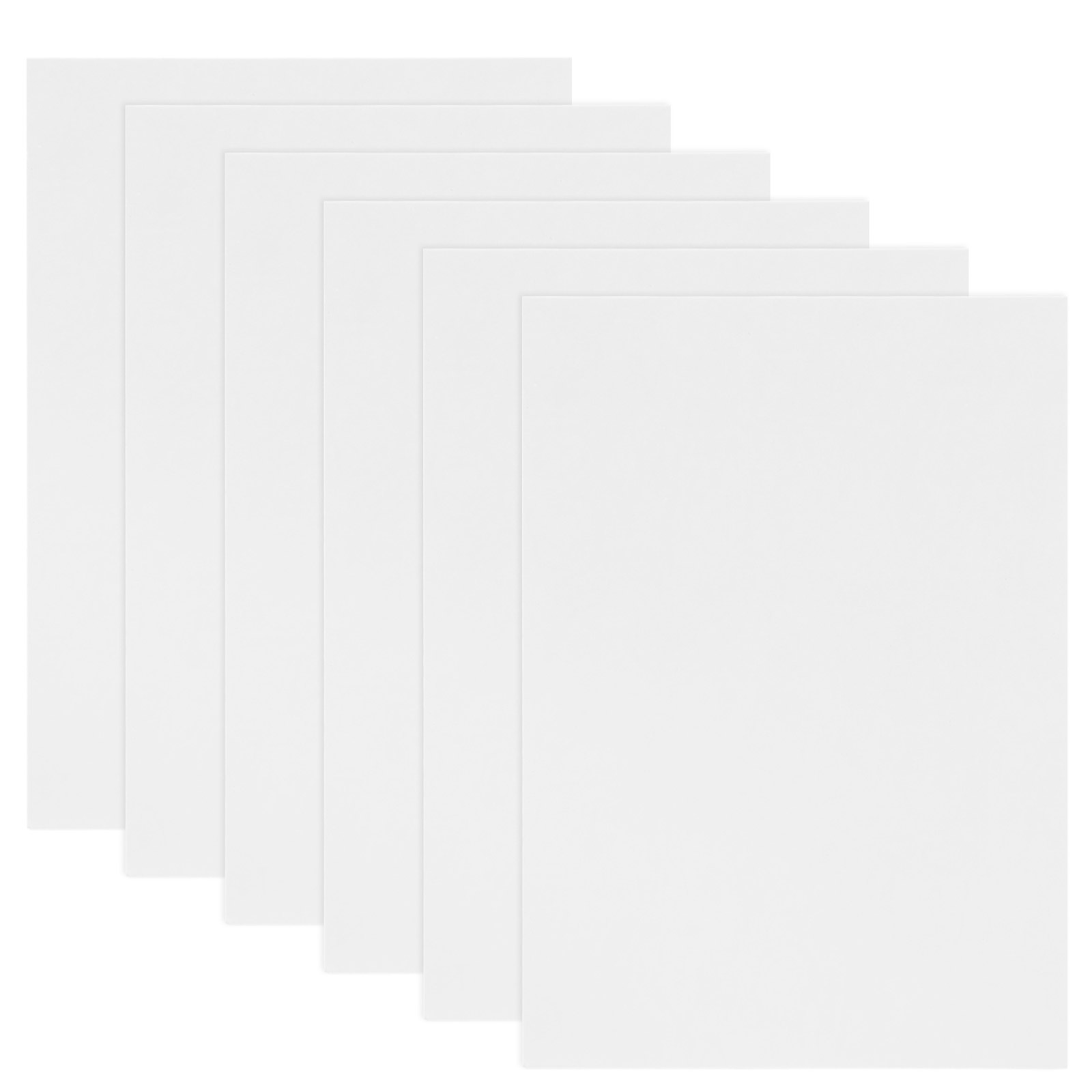 FONDOTIN 6Pcs Square Pearl White Sublimation Sign Blanks with Hot ...