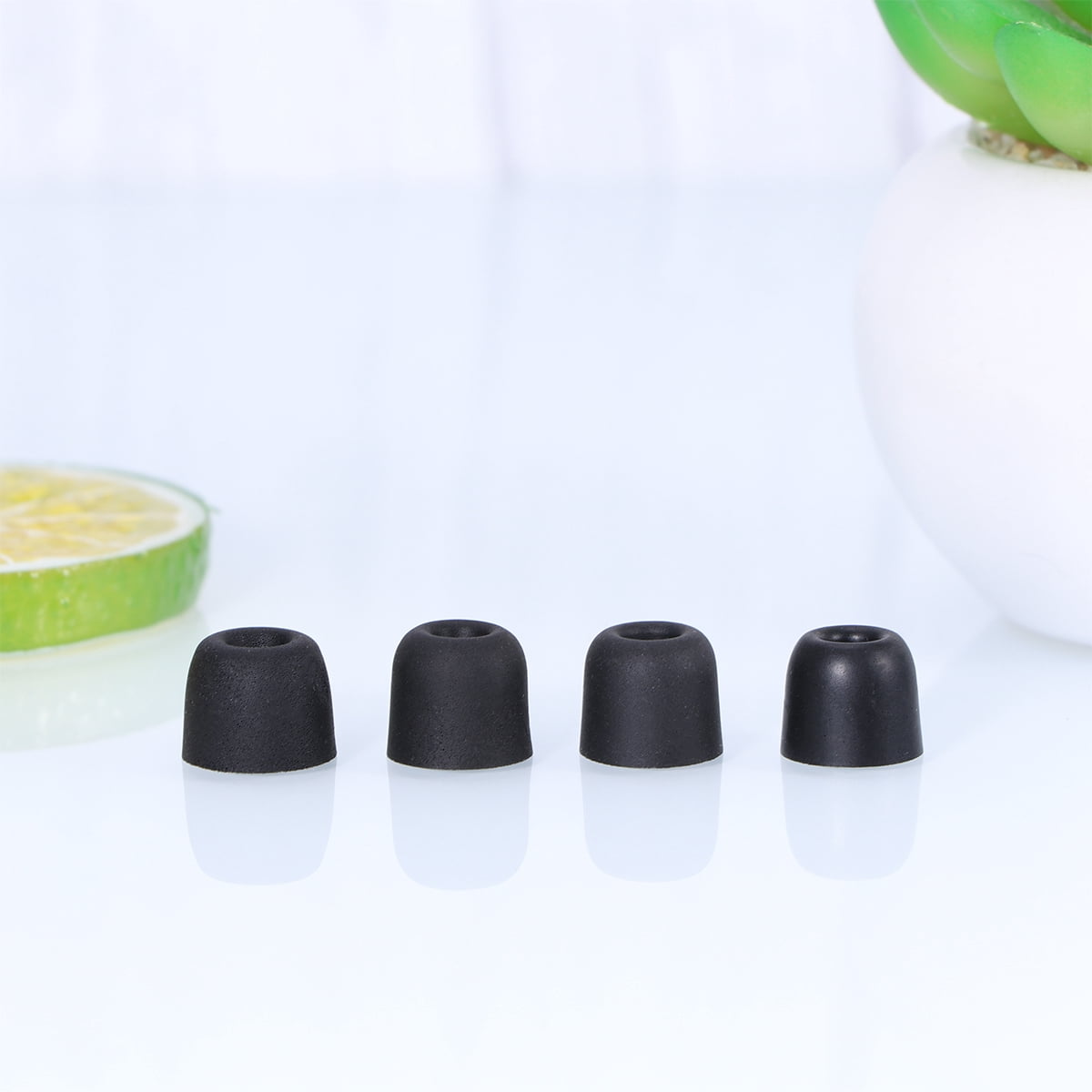 FONDOTIN Ear Bud Replacement Tips Earphone Tips Foam Enhanced Bass 8 ...