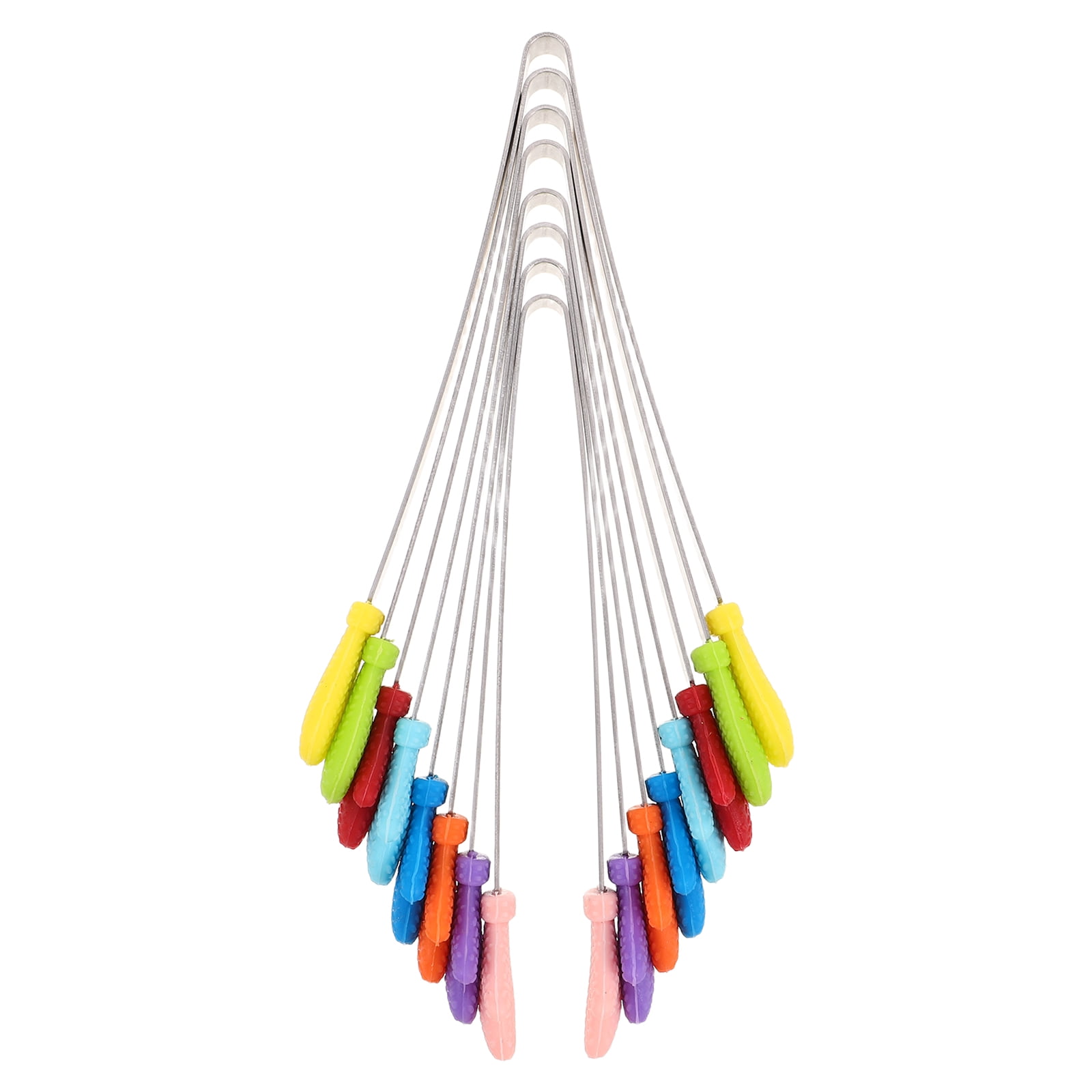 FONDOTIN 8Pcs Mini Food Tong Small Kitchen Tongs With Silicone Tips For ...