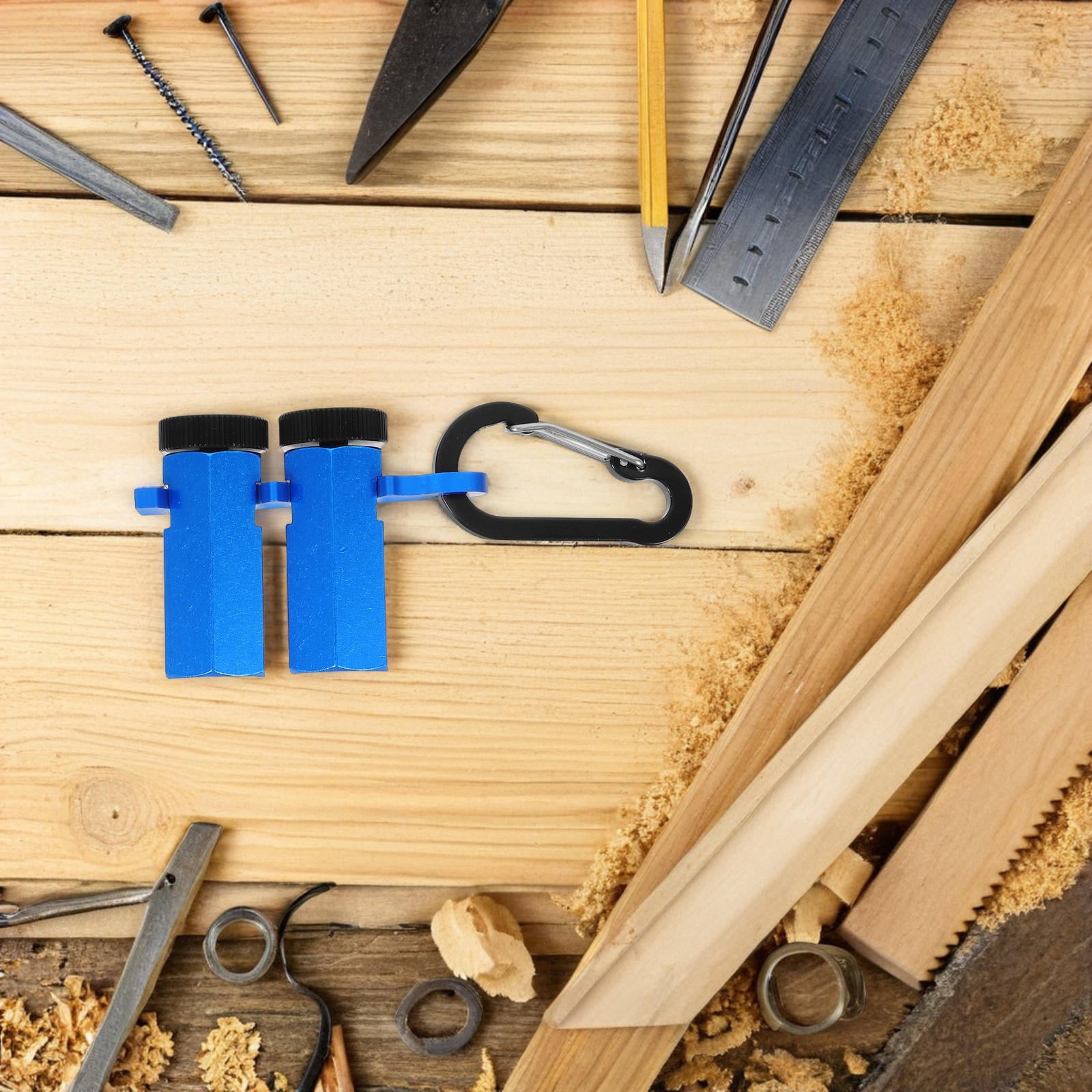 FONDOTIN Aluminum Alloy Framing Square Clamps Multi-Functional Stair ...