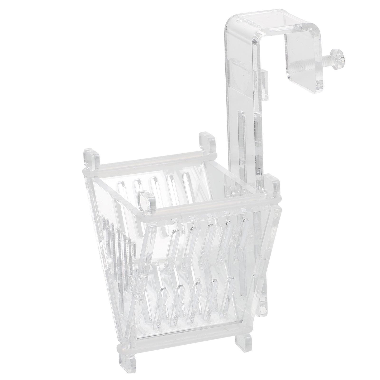 FONDOTIN Aquarium Tank Fish Feeding Cup Accessory Blood Worm Feeder ...