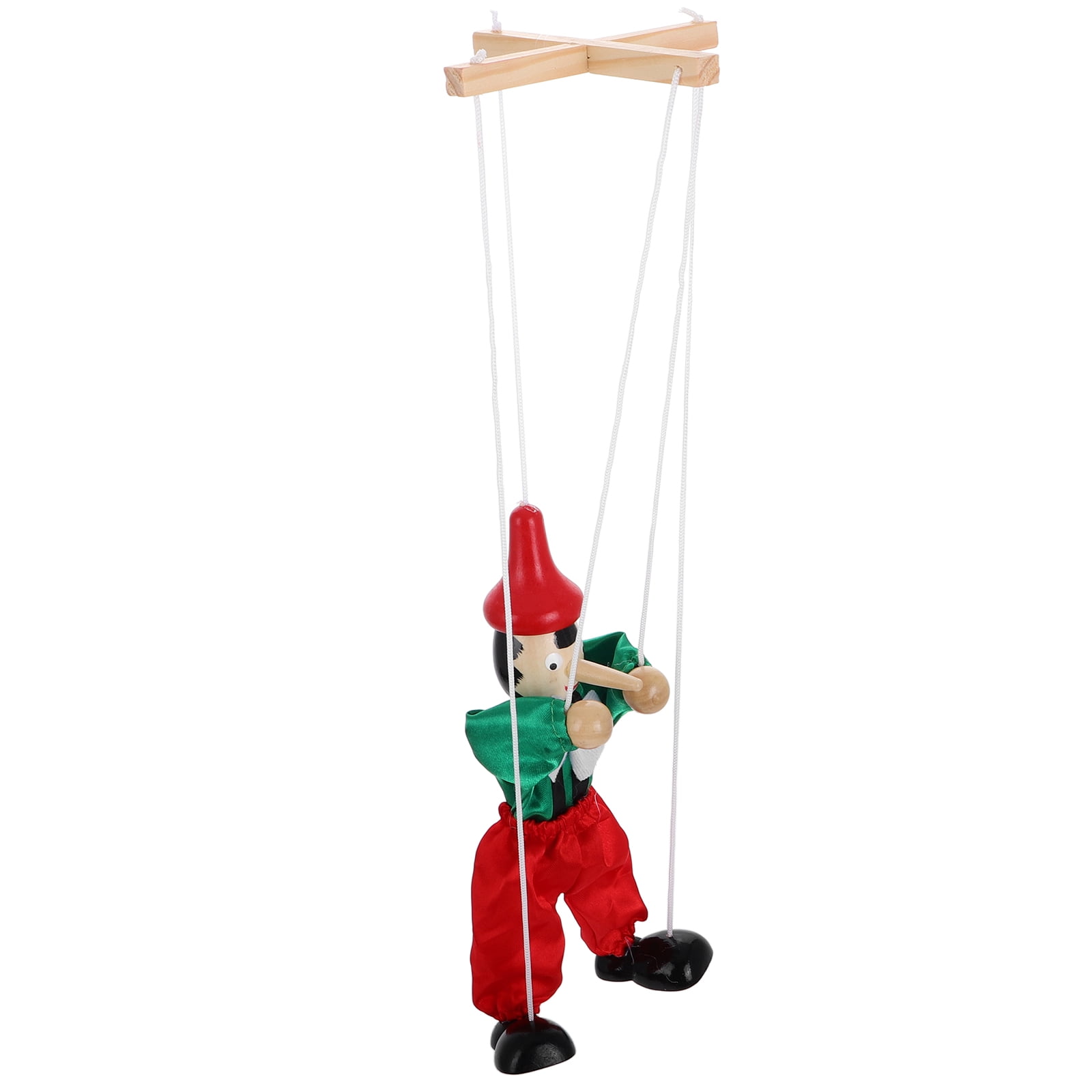 pinocchio puppet on a string