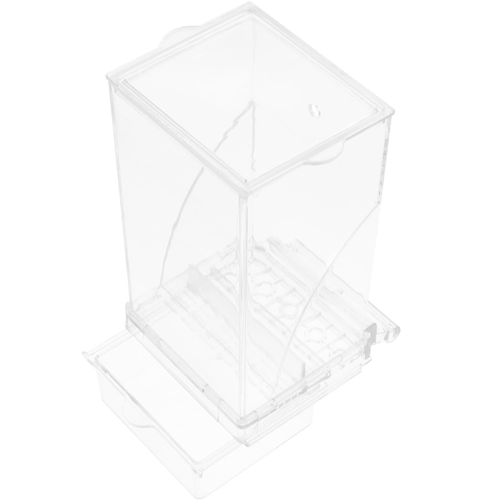 FONDOTIN Automatic Bird Feed Storage Container for Cage Use with ...