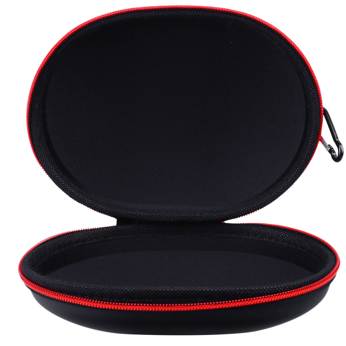 FONDOTIN Black Headphone Storage Case Made of Durable EVA and Oxford ...
