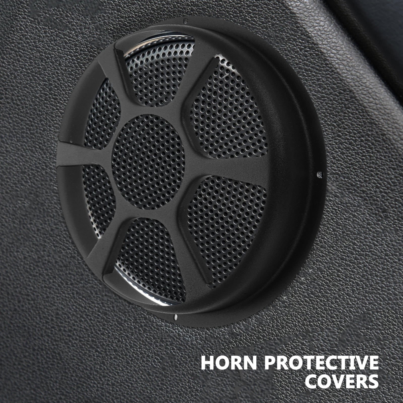FONDOTIN Black Iron Speaker Grill Cover for Car Speaker Decorative ...