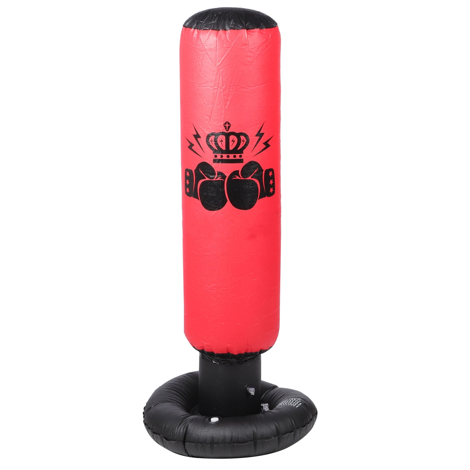 FONDOTIN Boxing Inflatable Punching Column Watermelon Red for Sports ...