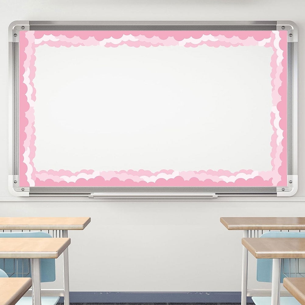 FONDOTIN Classroom Bulletin Board Decorations Cloud Border Sticker ...