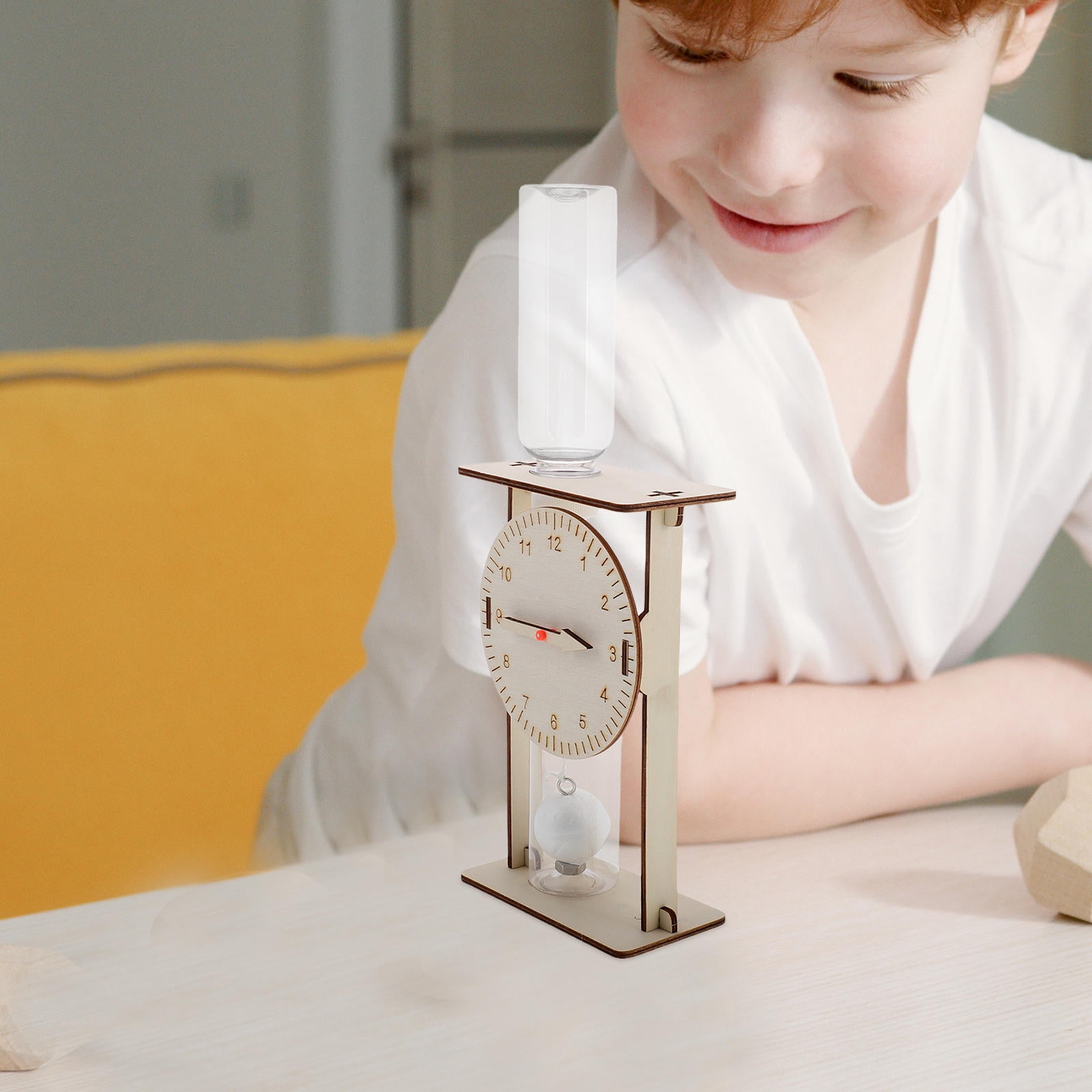 FONDOTIN Creative DIY Water Clock Kit for Kids Educational Science Toy ...