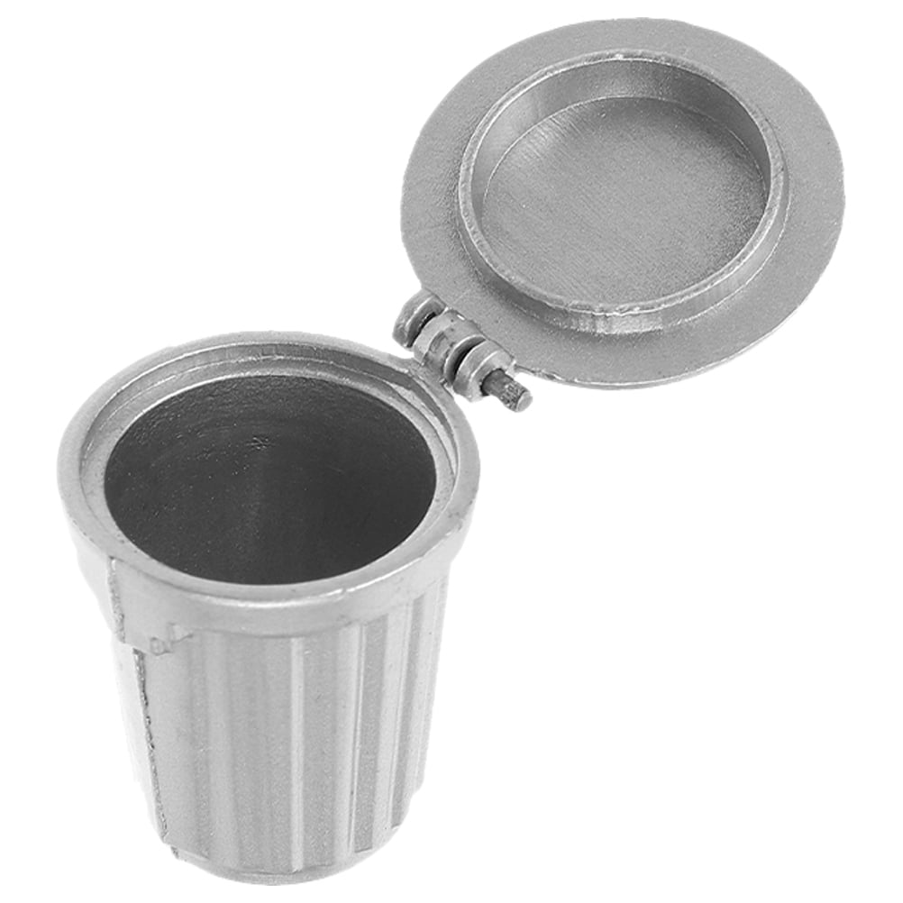 FONDOTIN Fairy Wastebasket Silver 1Pcs 1.2x1.0x1.0in Home Accessories ...