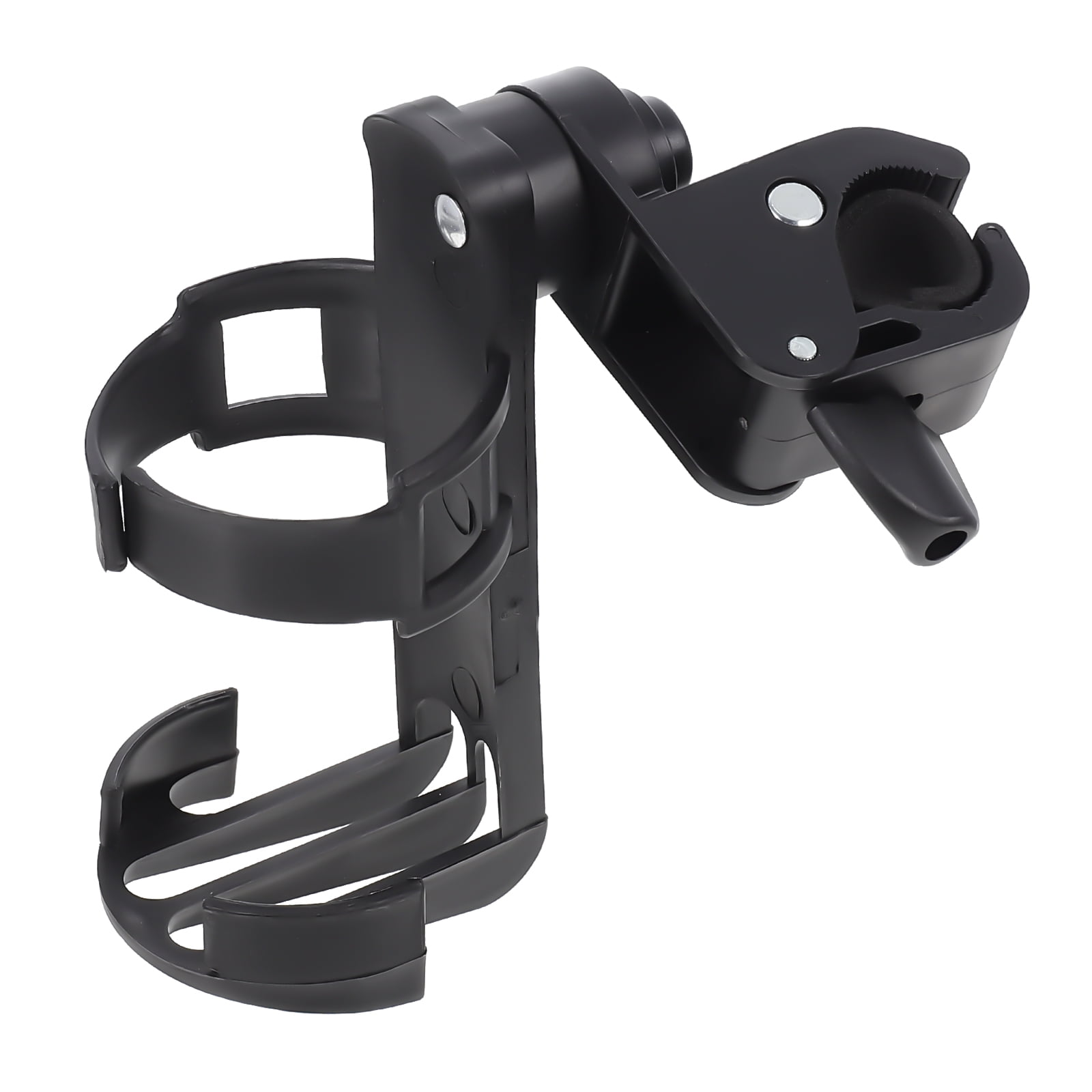 FONDOTIN Durable Black Plastic Bike Bottle Holder for Secure Beverage Storage Easy Installation ...