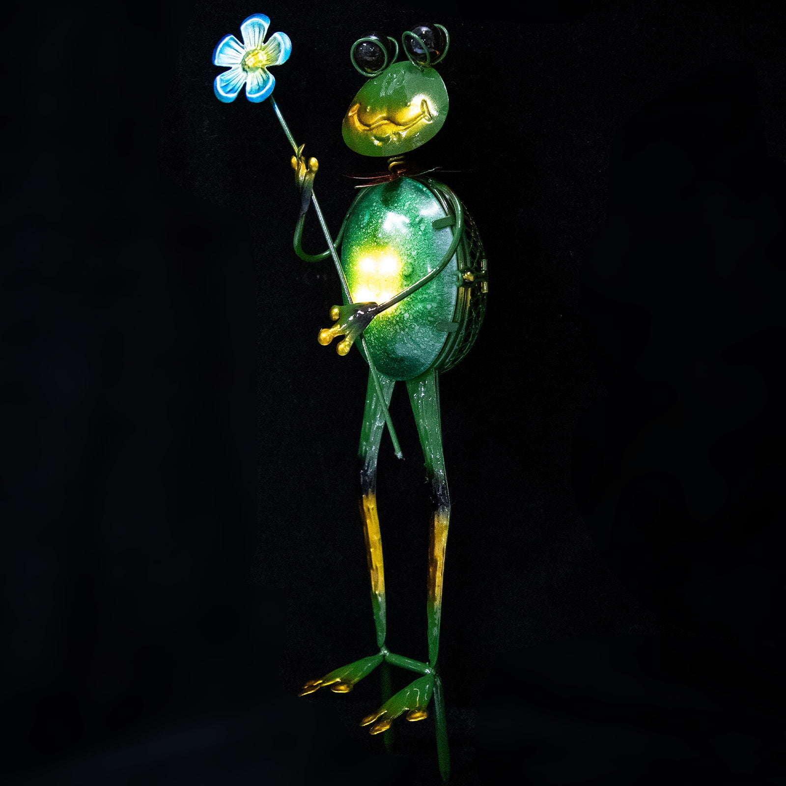 FONDOTIN Energy-saving Frog Shaped Solar Lawn Light 1Pack Perfect for ...