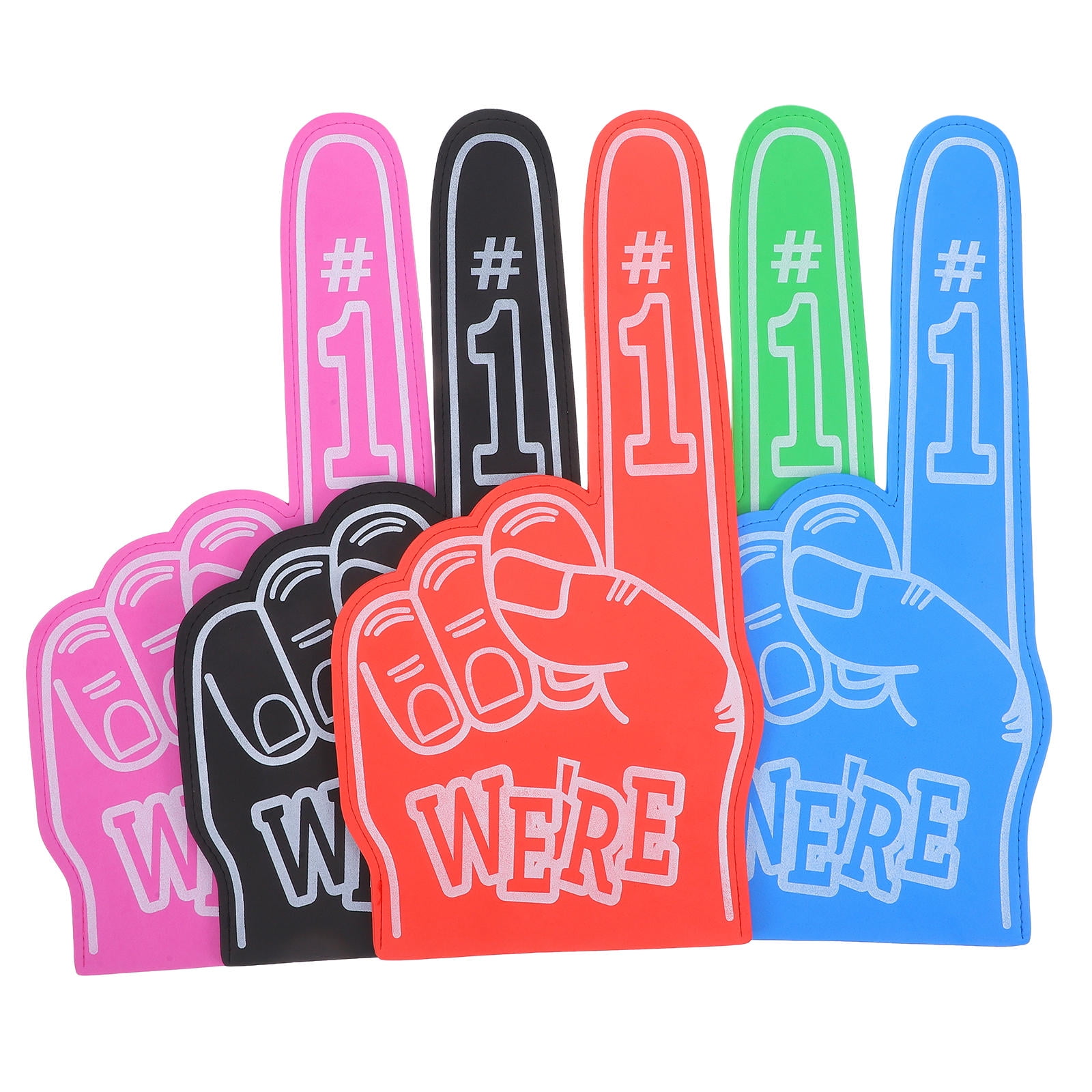 FONDOTIN Foam Finger Cheerleading Props for Parties Events and Sports ...