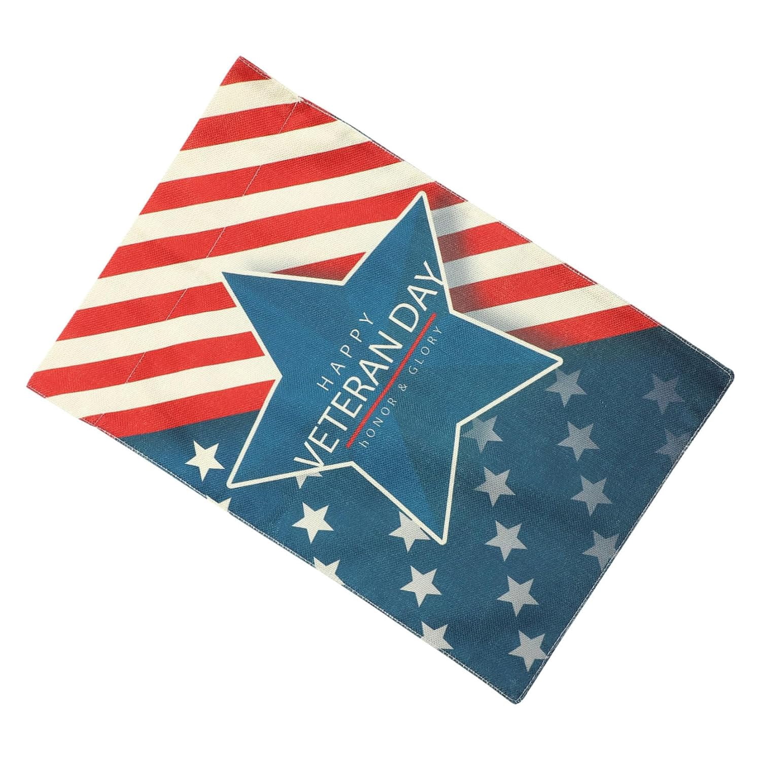 FONDOTIN Fourth of July Flag for Garden Patio Decor American Themed ...