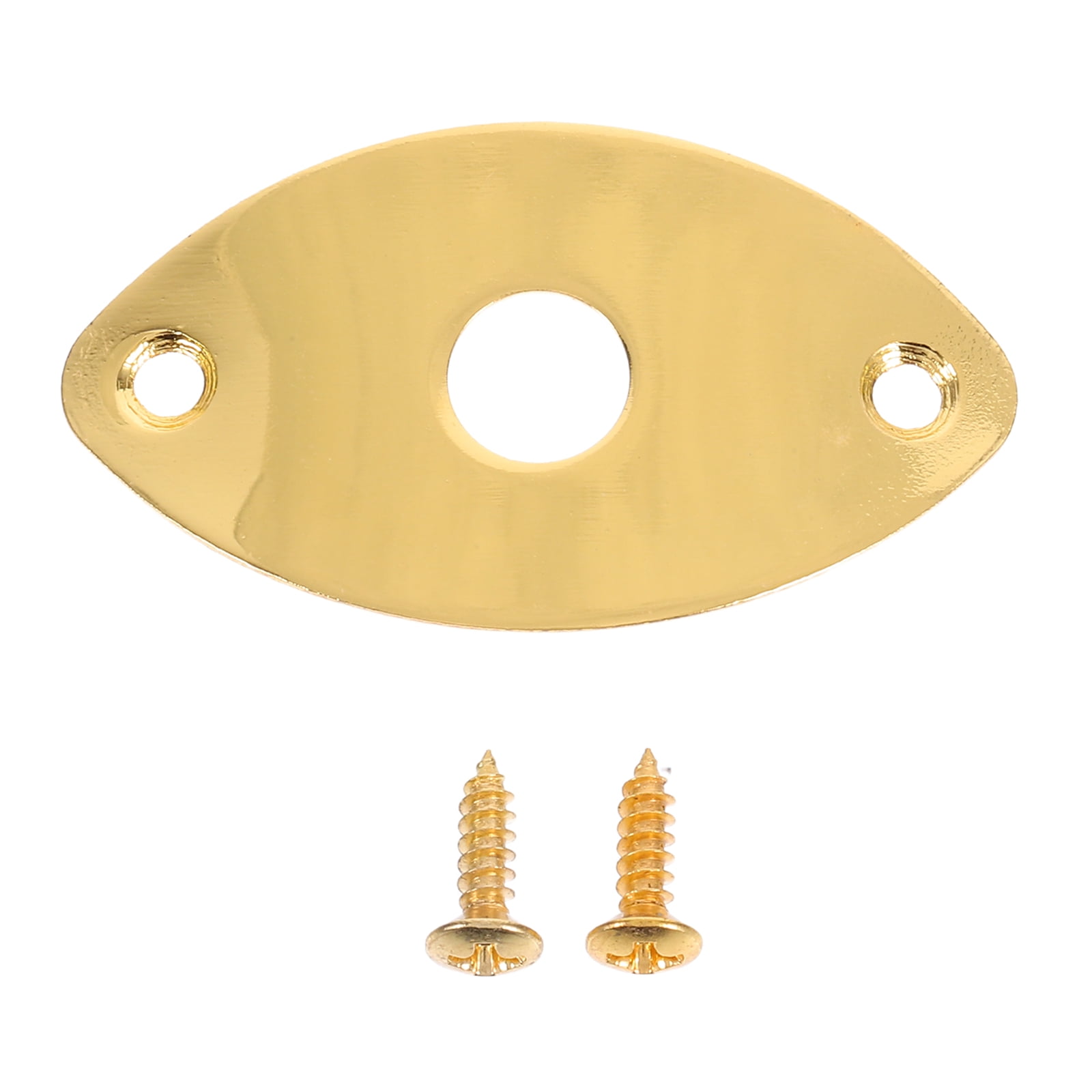 FONDOTIN Golden Iron Guitar Jack Plate for Electric Guitar Hardware ...