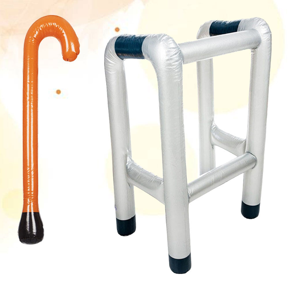 FONDOTIN Inflatable Frames PVC Novelty Dress Up Prop Disabled People ...