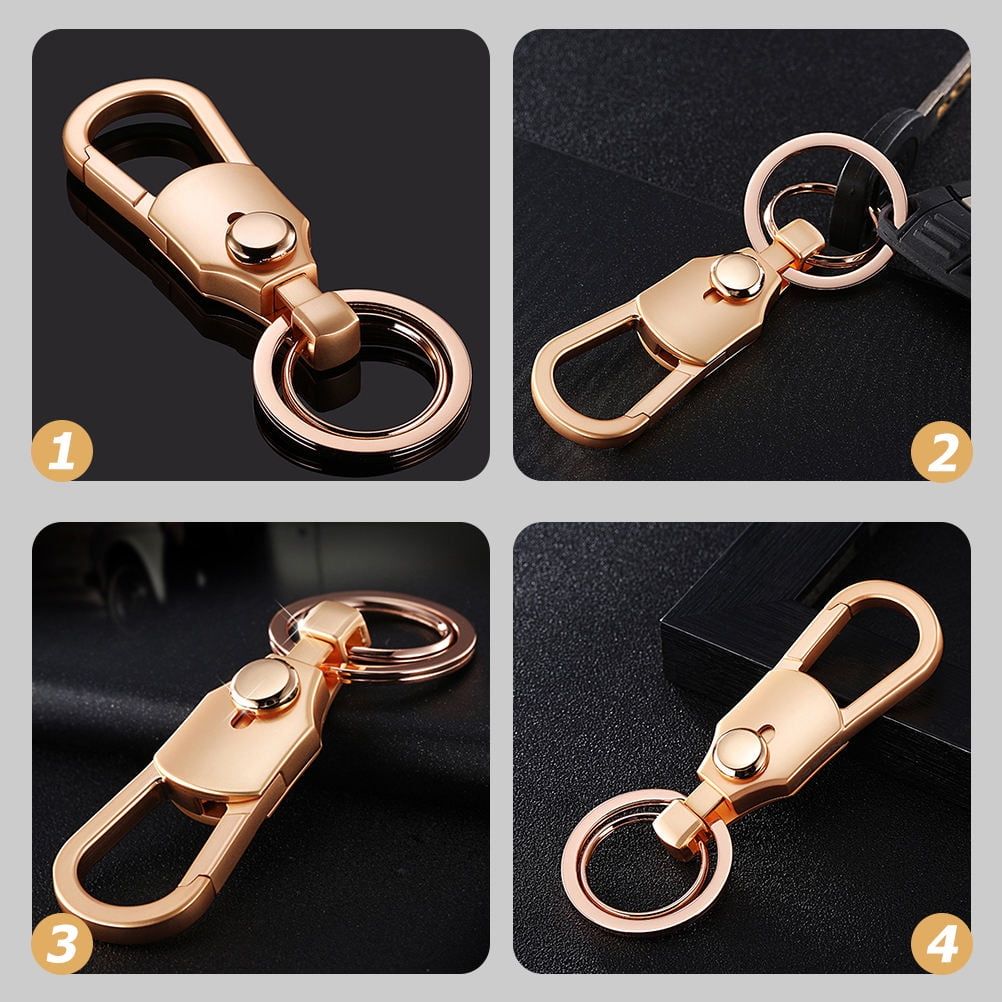 FONDOTIN Keychain for Car Keys with Hanging Accessories and Quick ...