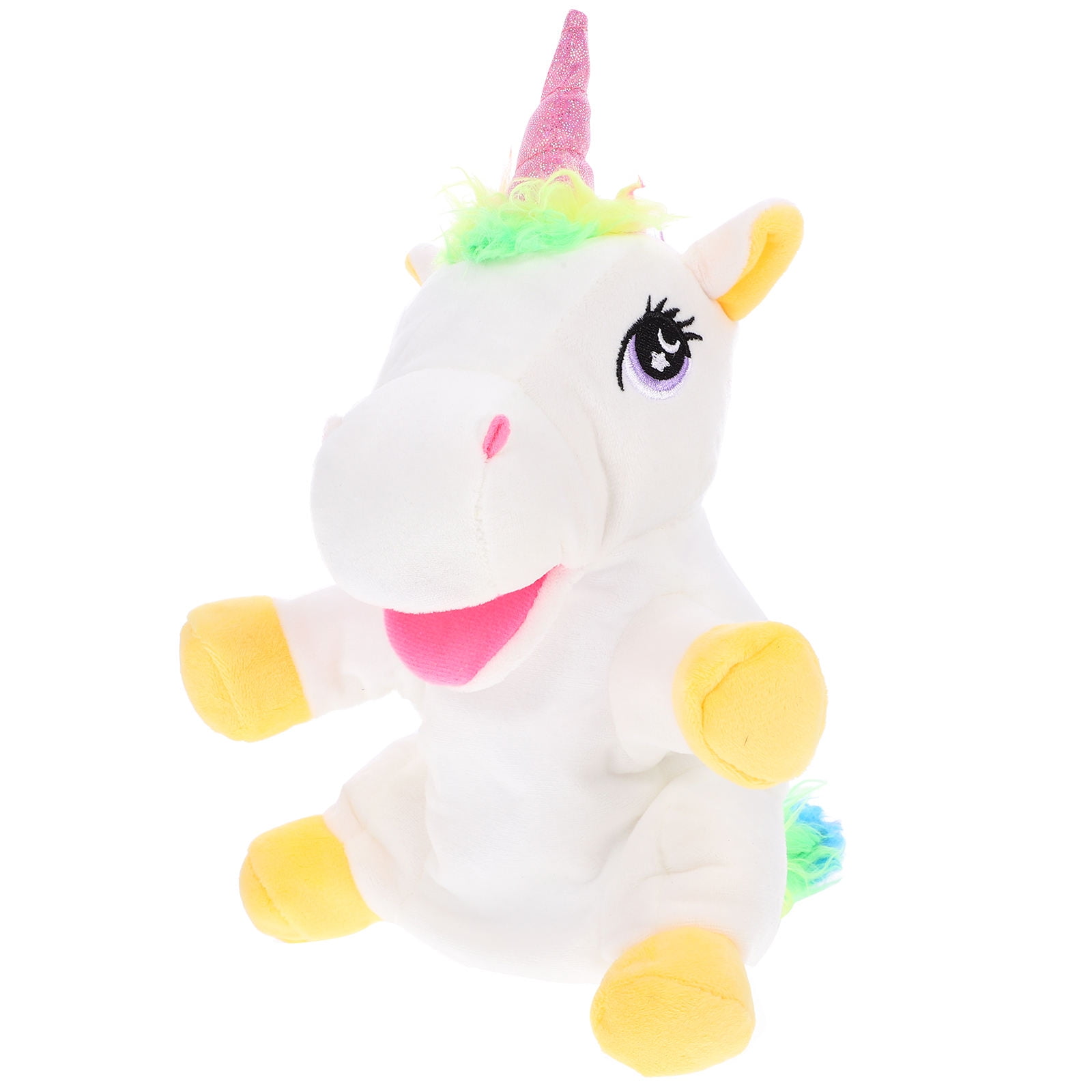 FONDOTIN Kids Puppet Hand Puppet Kit White Plush 1Pack - Walmart.com