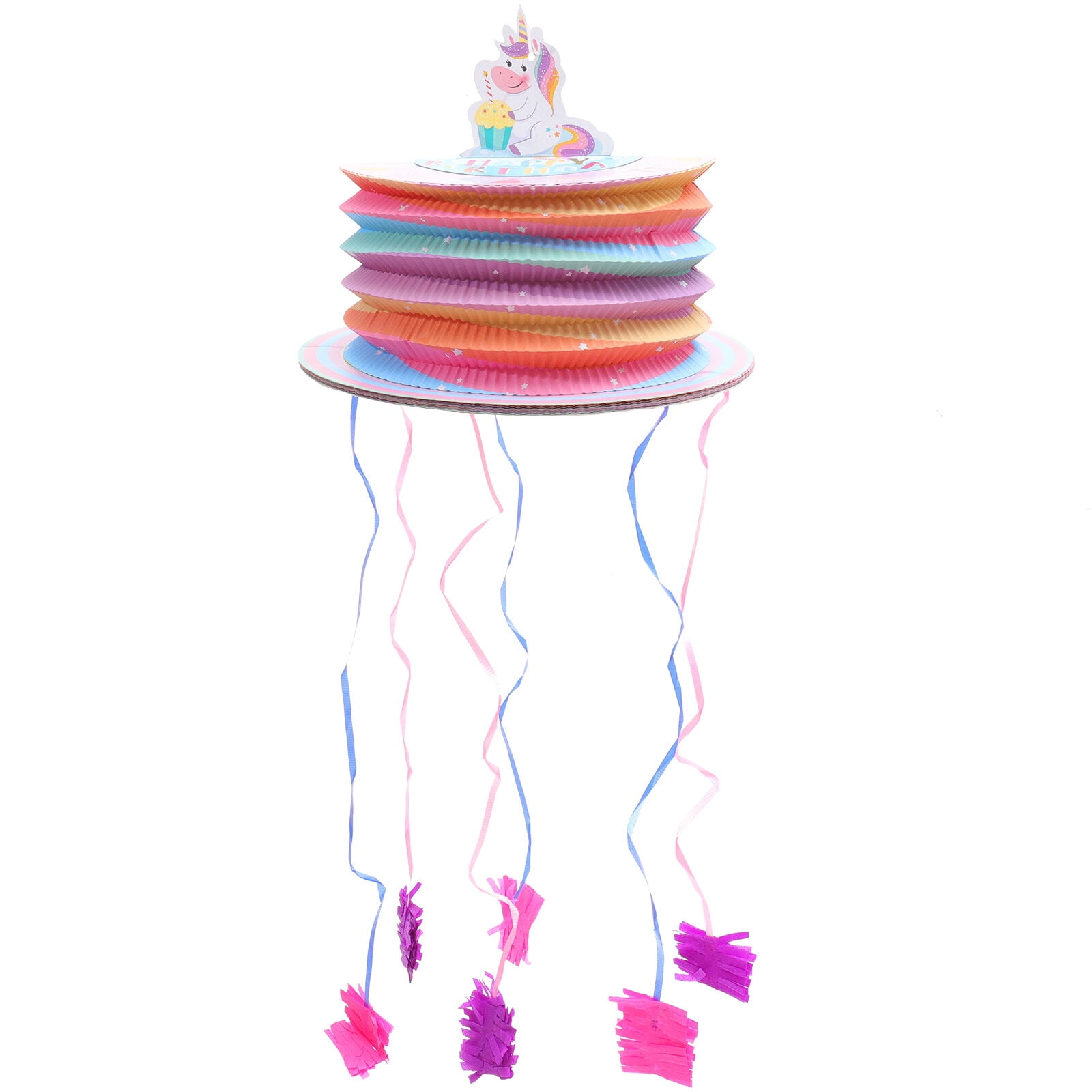 FONDOTIN Kids Toys Birthday Unicorn Pinata Pull String Pinata Pinata ...