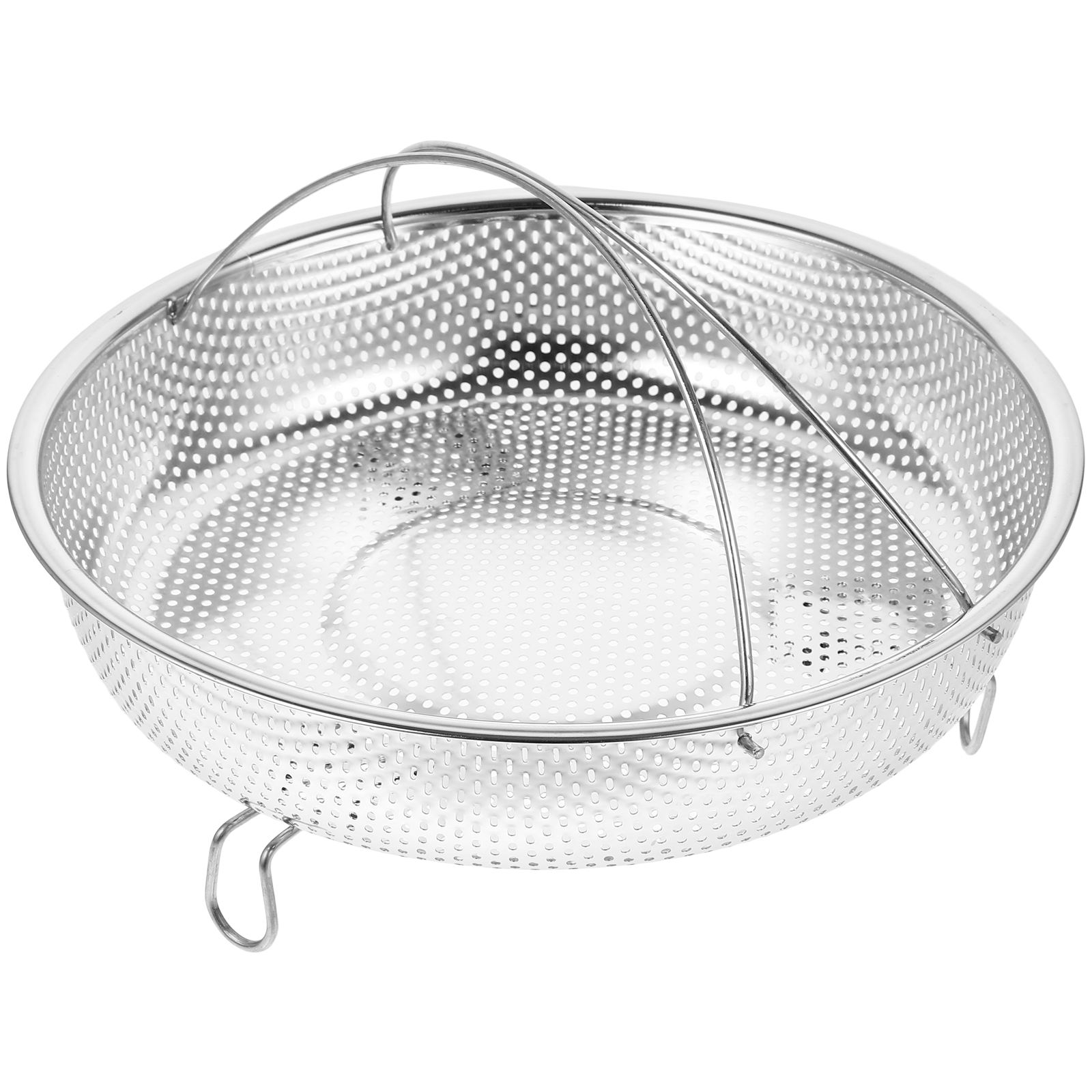 FONDOTIN Metal Food Steamer Basket Steamer For Cooking Stainless Steel ...