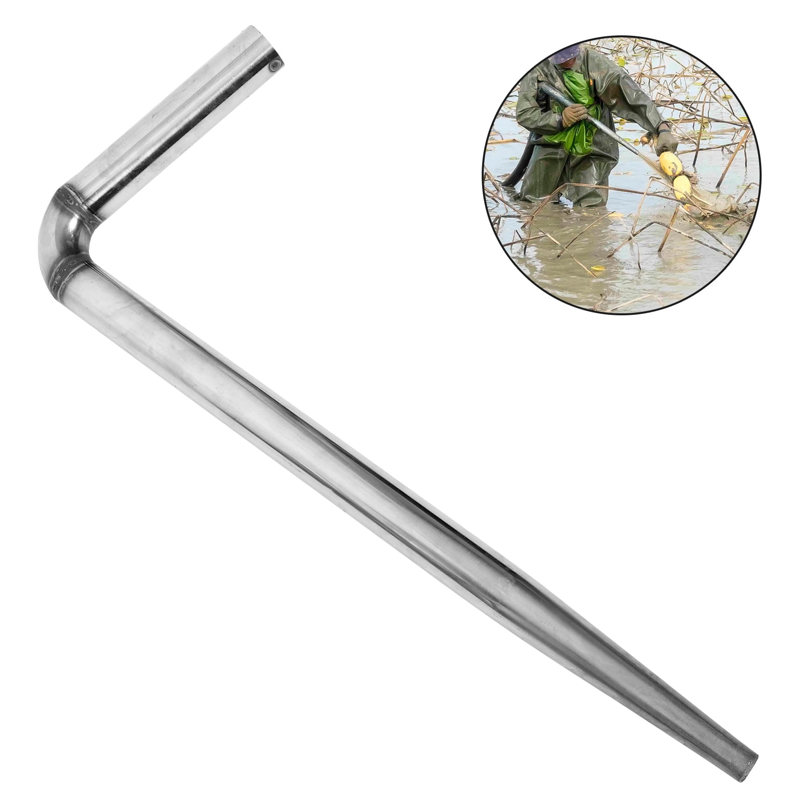 FONDOTIN Misting Nozzles Lotus Gun Silver Stainless Steel 1Set ...