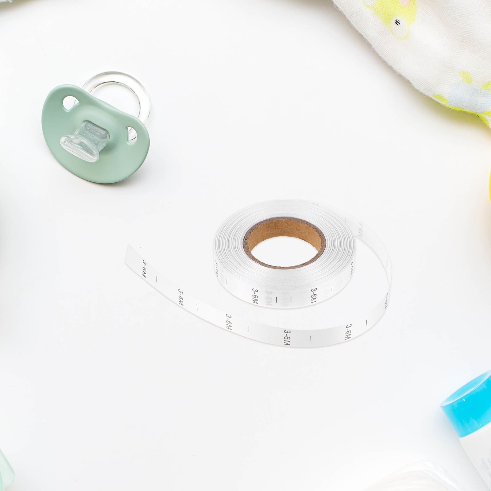 FONDOTIN Multi Color Baby Clothes Size Labels 1 Roll For Size ...