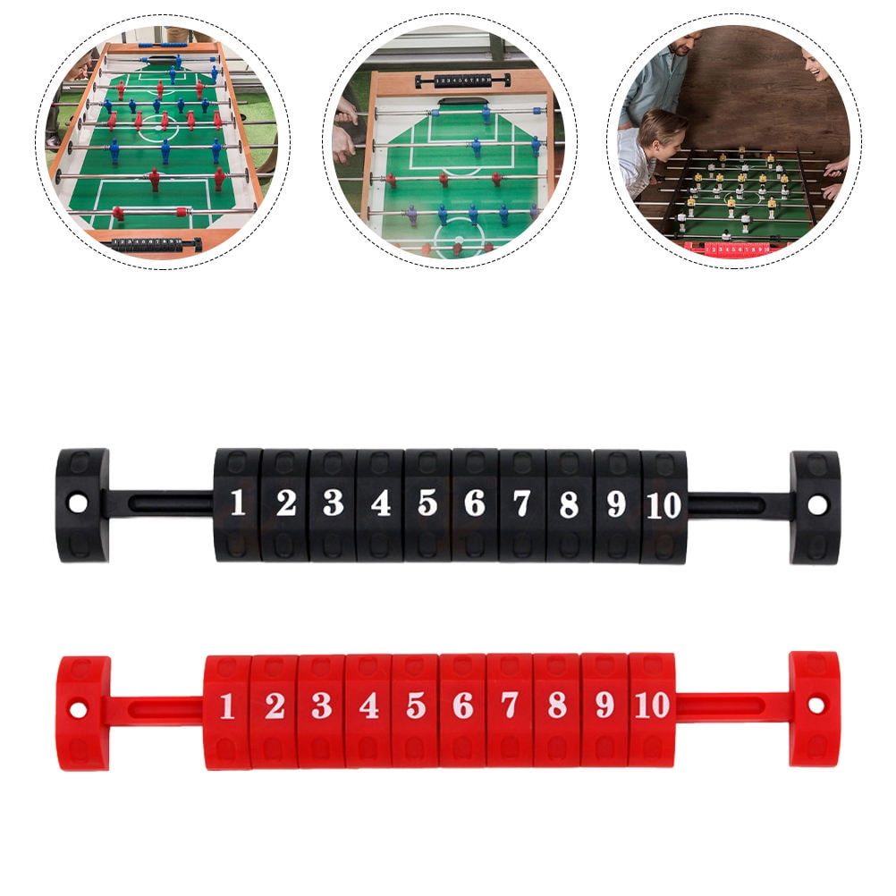 FONDOTIN Multifunctional Plastic Foosball Score Counters 2Set for Table ...