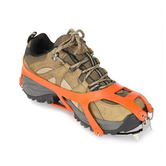 FONDOTIN Nonslip Gripper Spikes 1 Pair Ice Cleat Spikes TPR Material ...