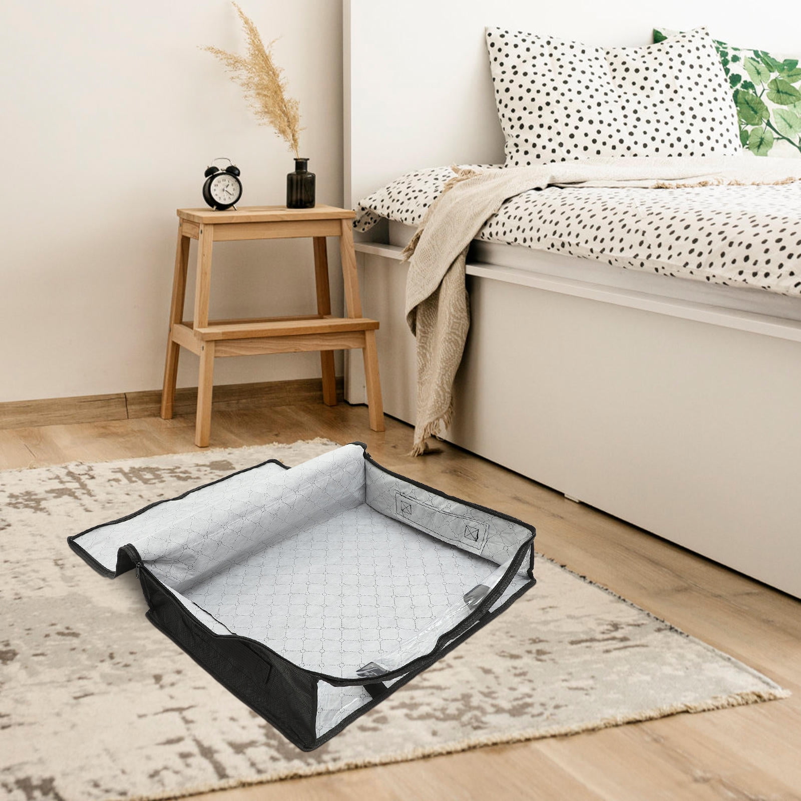 FONDOTIN Under Bed Storage Case Non-woven Fabric Breathable Dust-proof ...