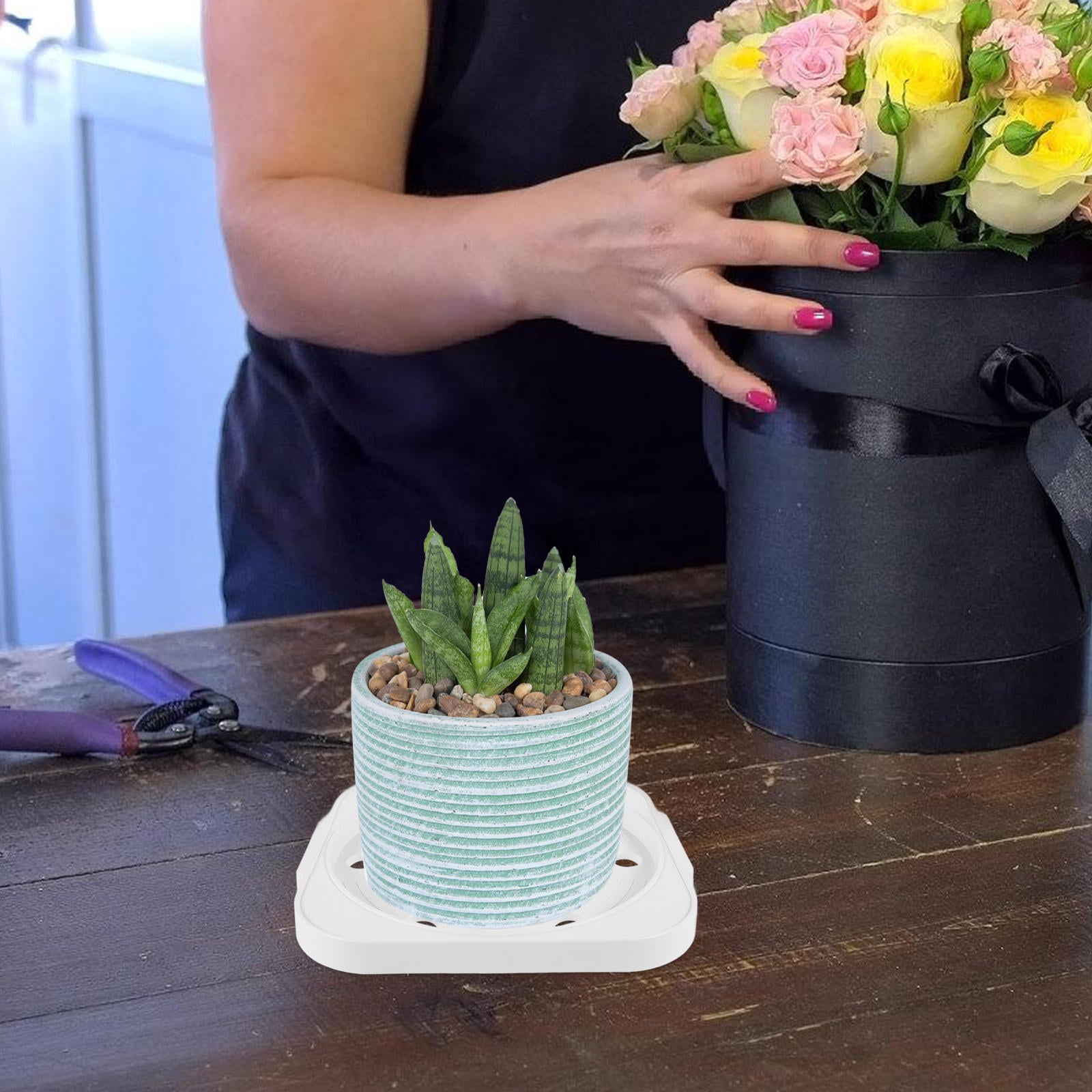 FONDOTIN Propane Tank Base With Wheels For Outdoor Use 1Pack - Walmart.com