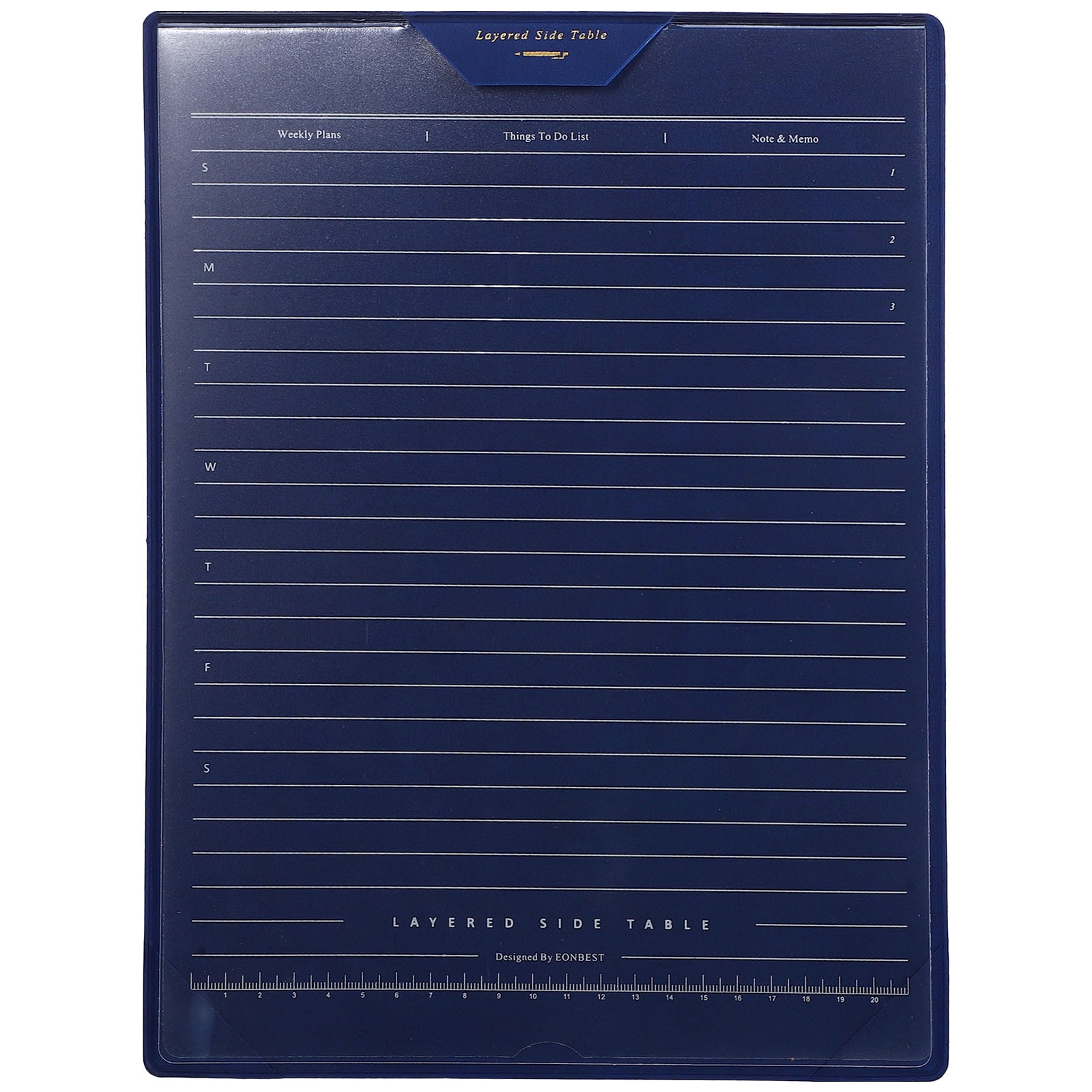 FONDOTIN Pu Mouse Pad Writing Pad Compact Multi Use Desk Mat For Office ...
