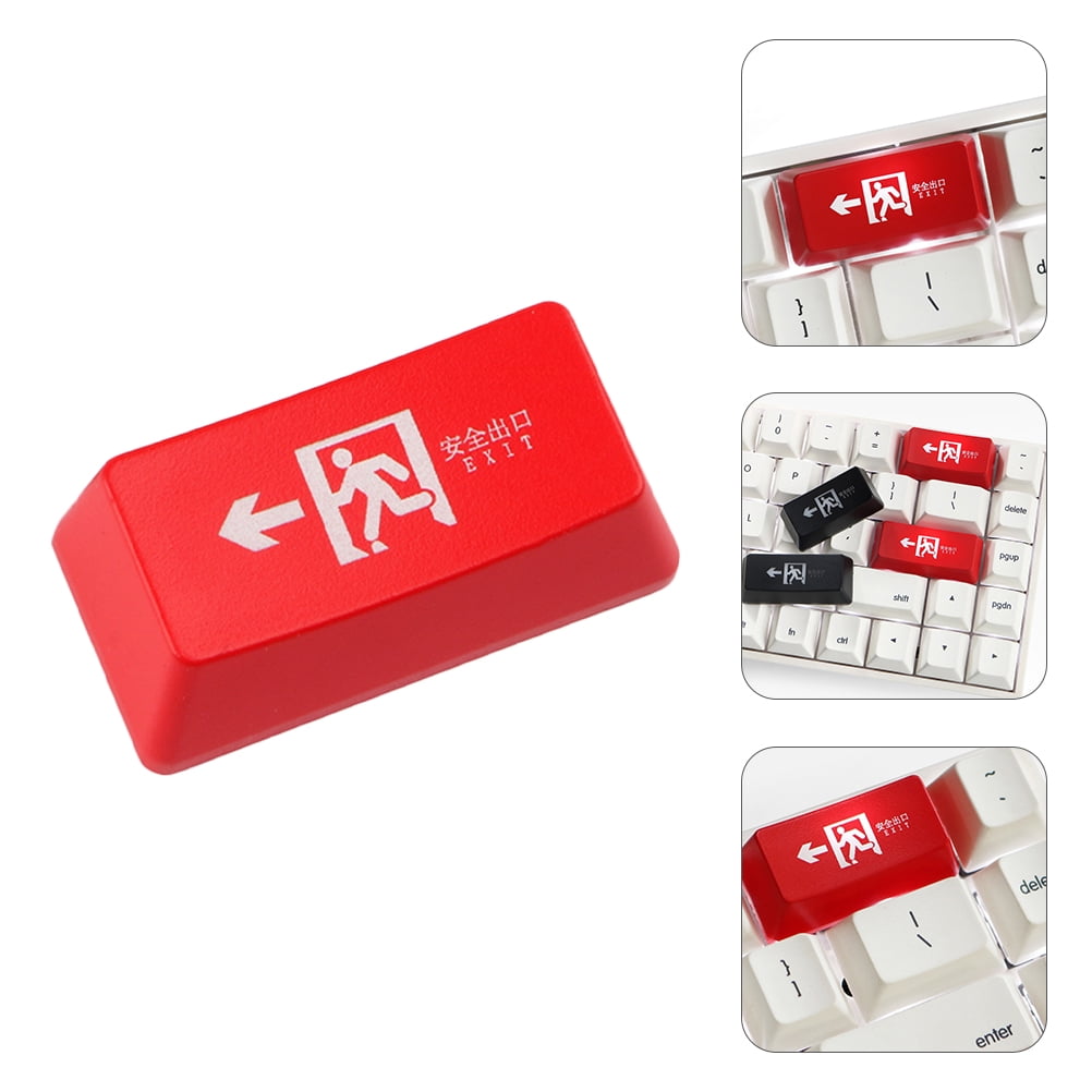 FONDOTIN Backspace Key Red 1Set 2X0.8X0.6In - Walmart.com