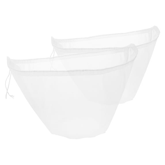 FONDOTIN Reusable Nylon Tea Filter Mesh Strainer Bag for Milk Tea ...