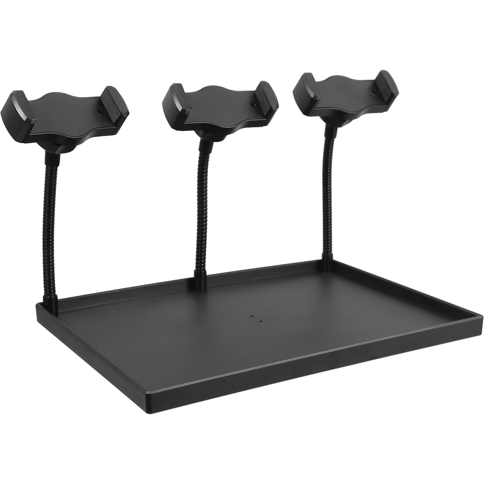 FONDOTIN Sound Card Tray Microphone Stand Abs Black For Live Streaming ...