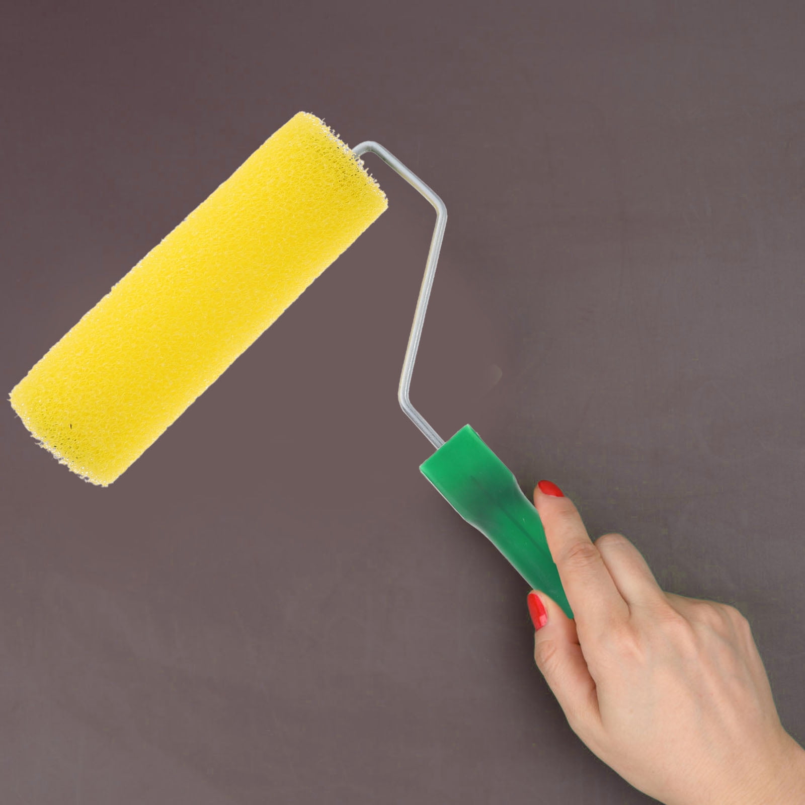 FONDOTIN Sponge Paint Roller Brush Textured Paint Roller Painting ...